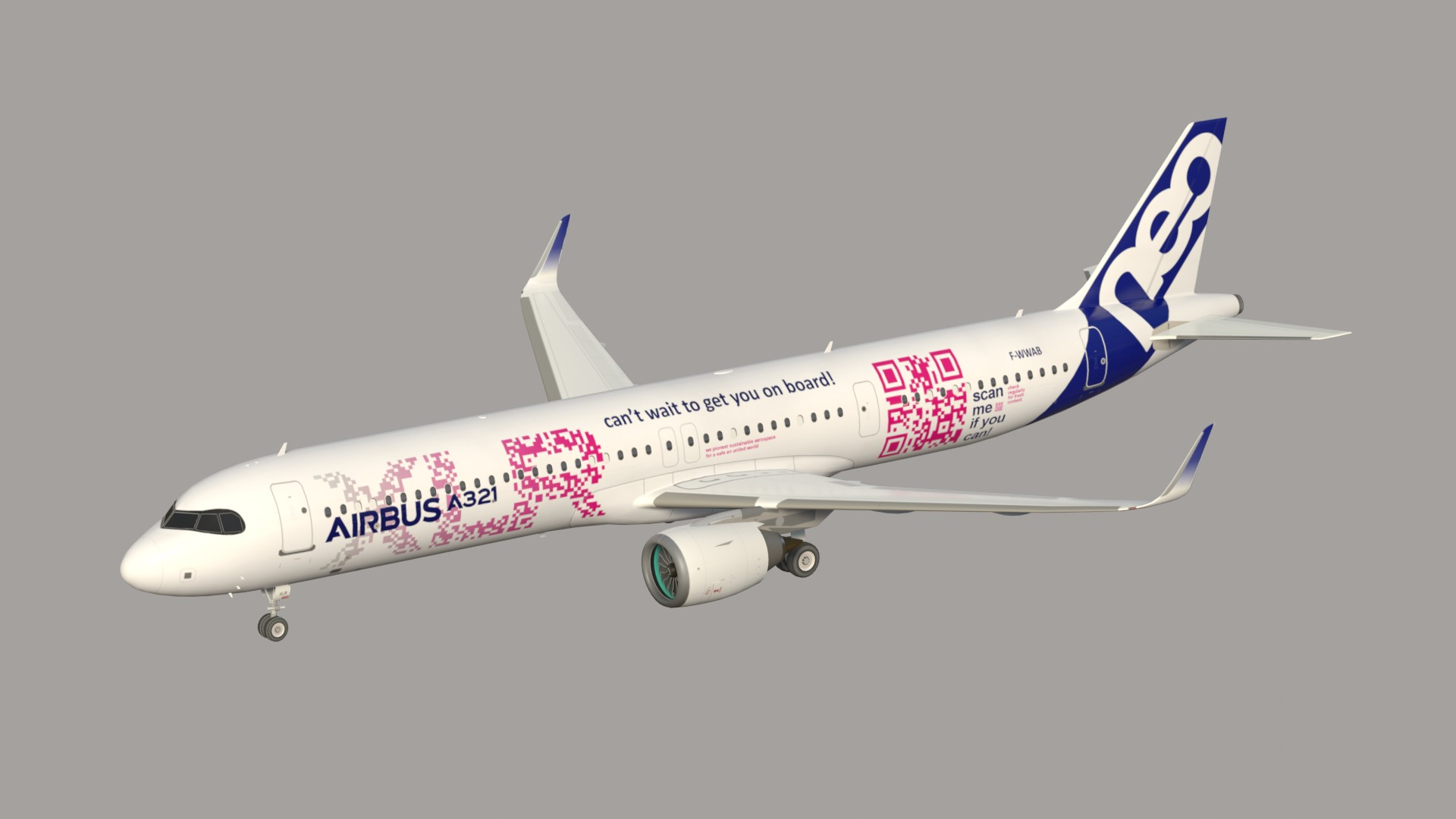 3D House Livery Airbus A321 SC Model - TurboSquid 2297464