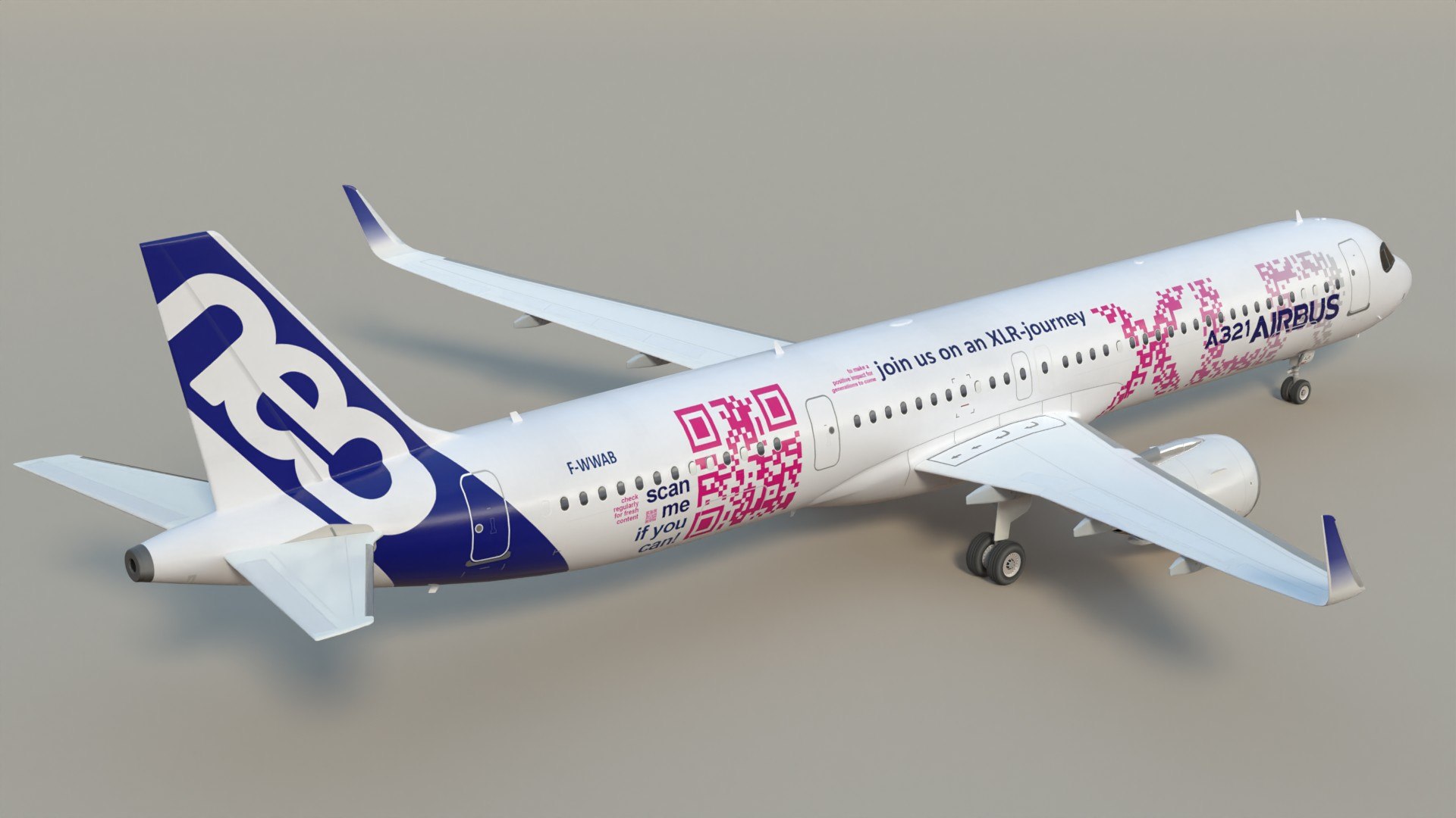 3D House Livery Airbus A321 SC Model - TurboSquid 2297464