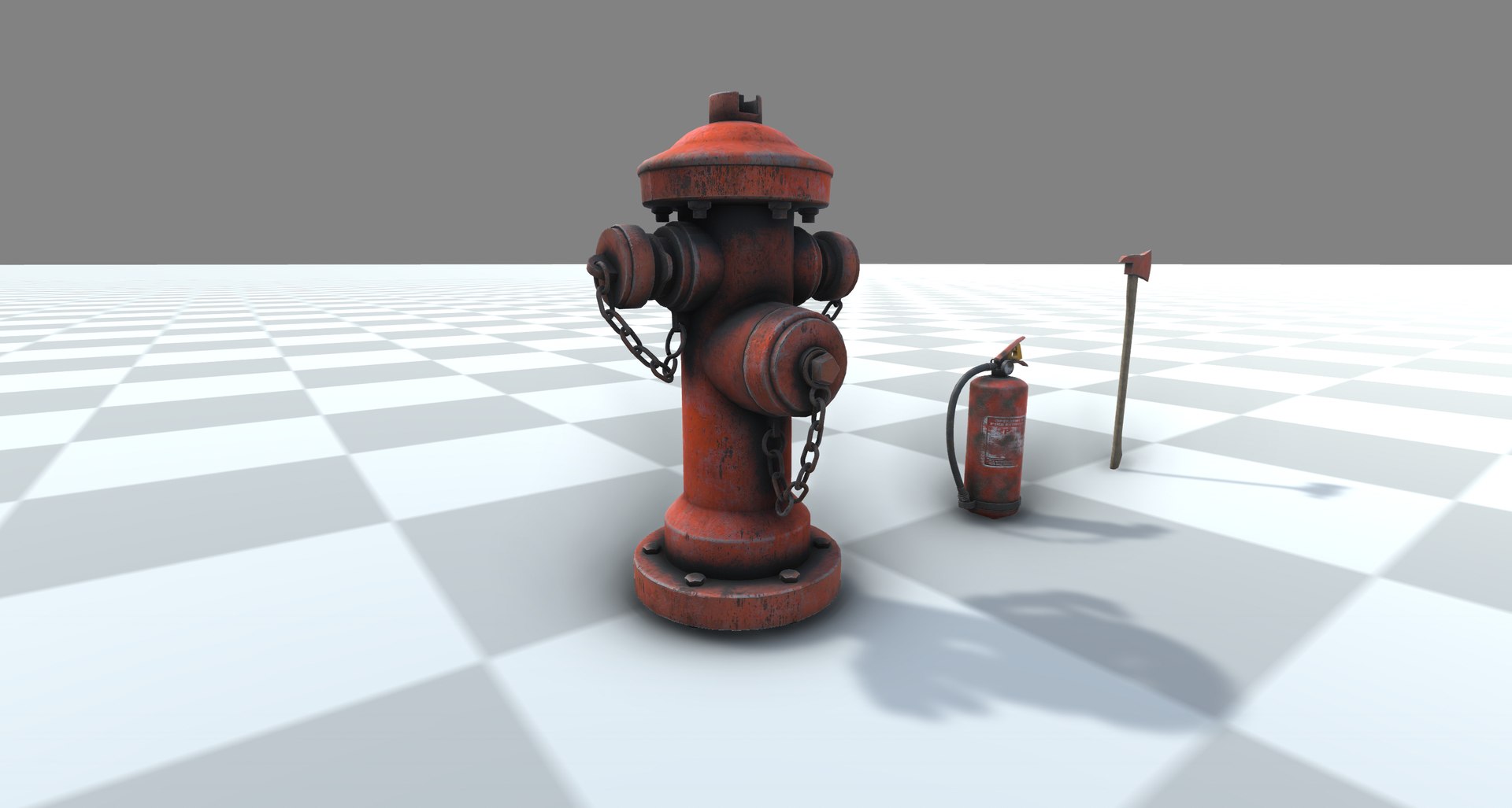 3D Firefighter Set Model - TurboSquid 2150379