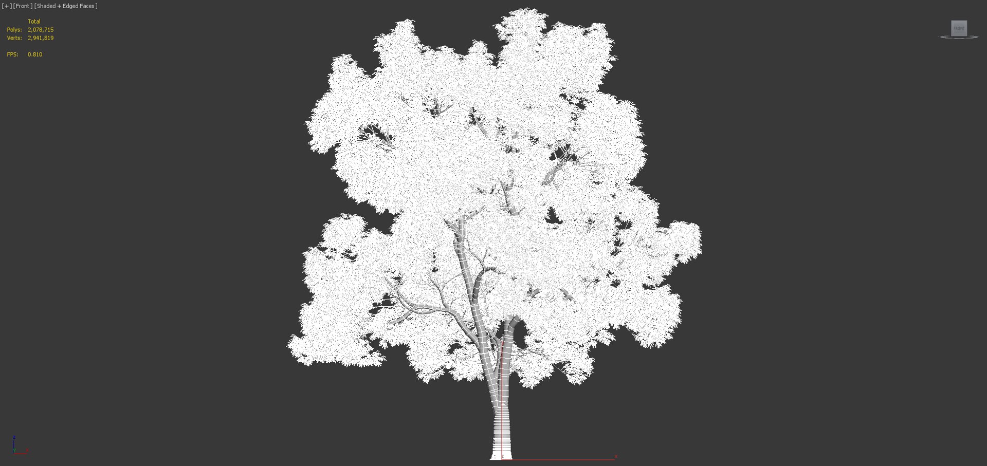 Tree includes growfx files model - TurboSquid 1650696