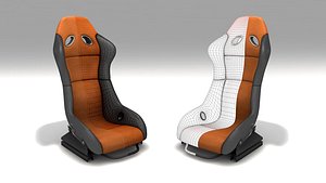 Low Poly Racing Seat 3D Models for Download | TurboSquid