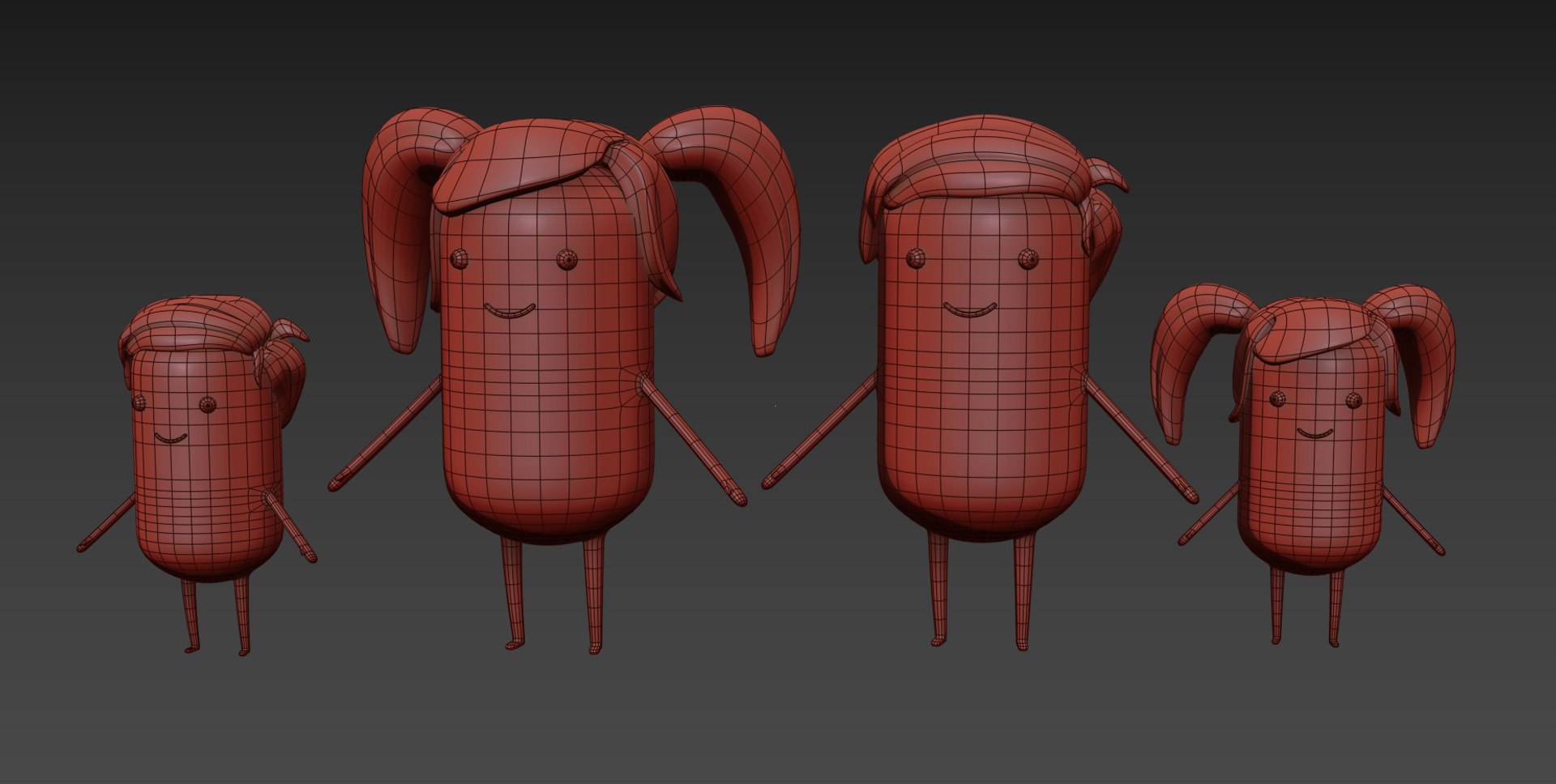 3D Model Characters Stylised Explainer Video - TurboSquid 1460406