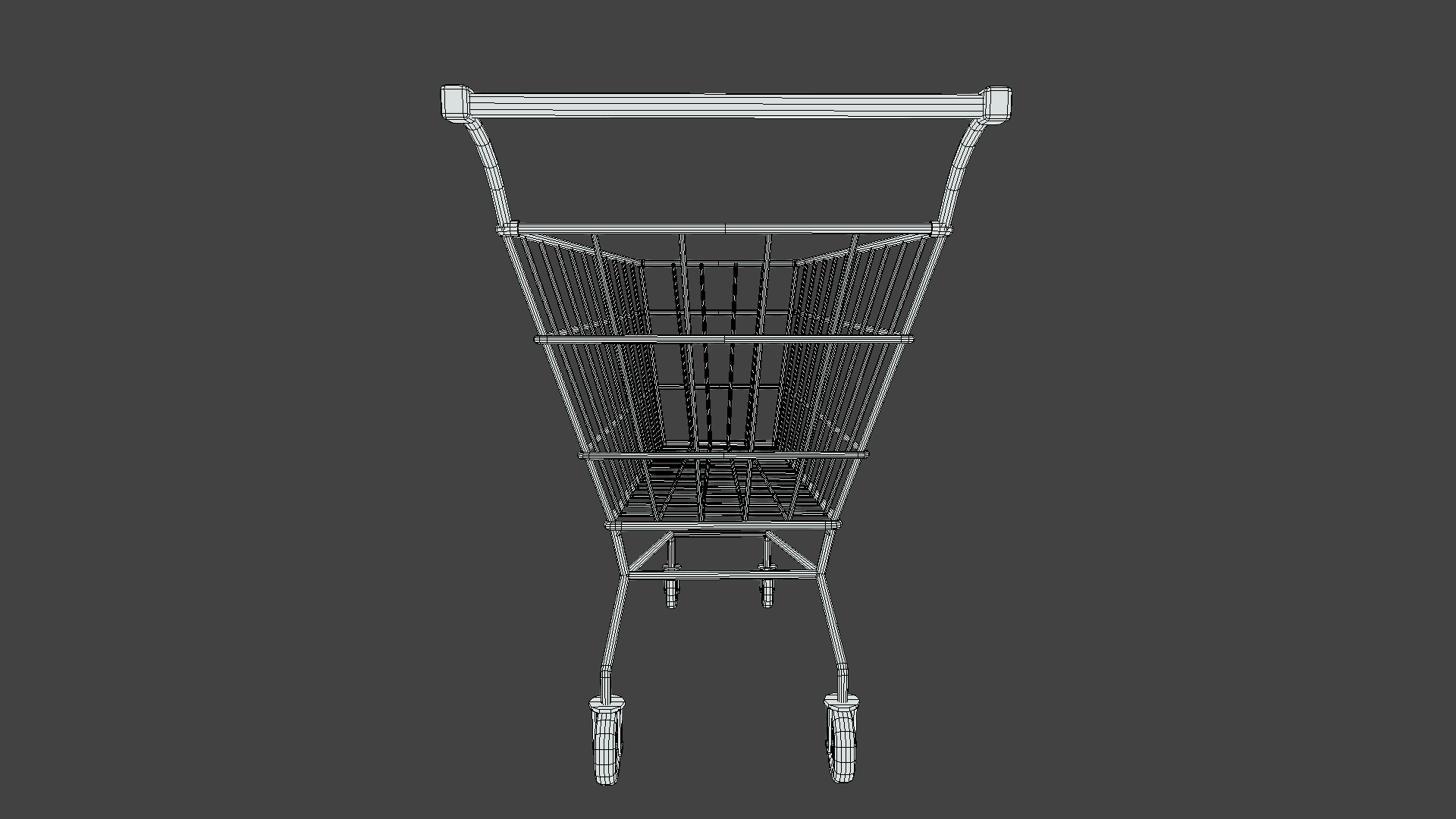 Low Poly Cartoon Super Market Cart 3D model - TurboSquid 1841140