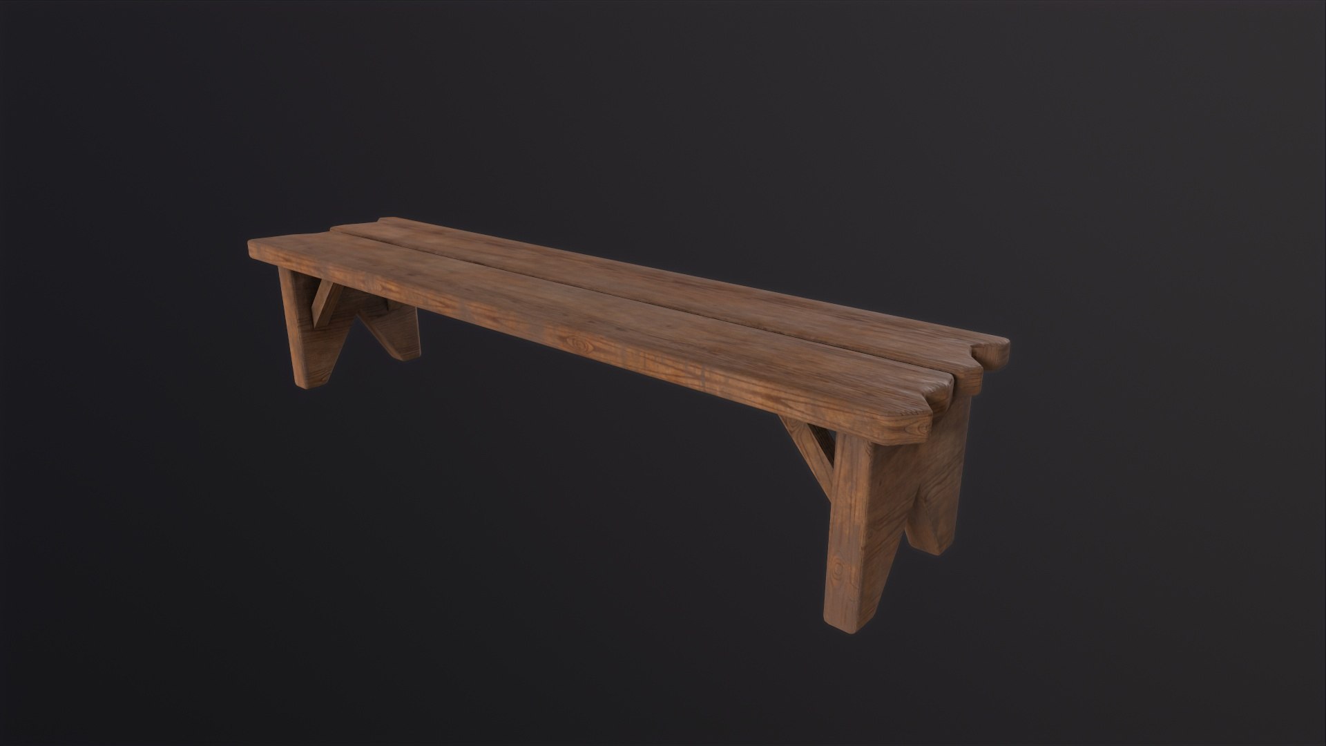 3D Bench Model - TurboSquid 2115331
