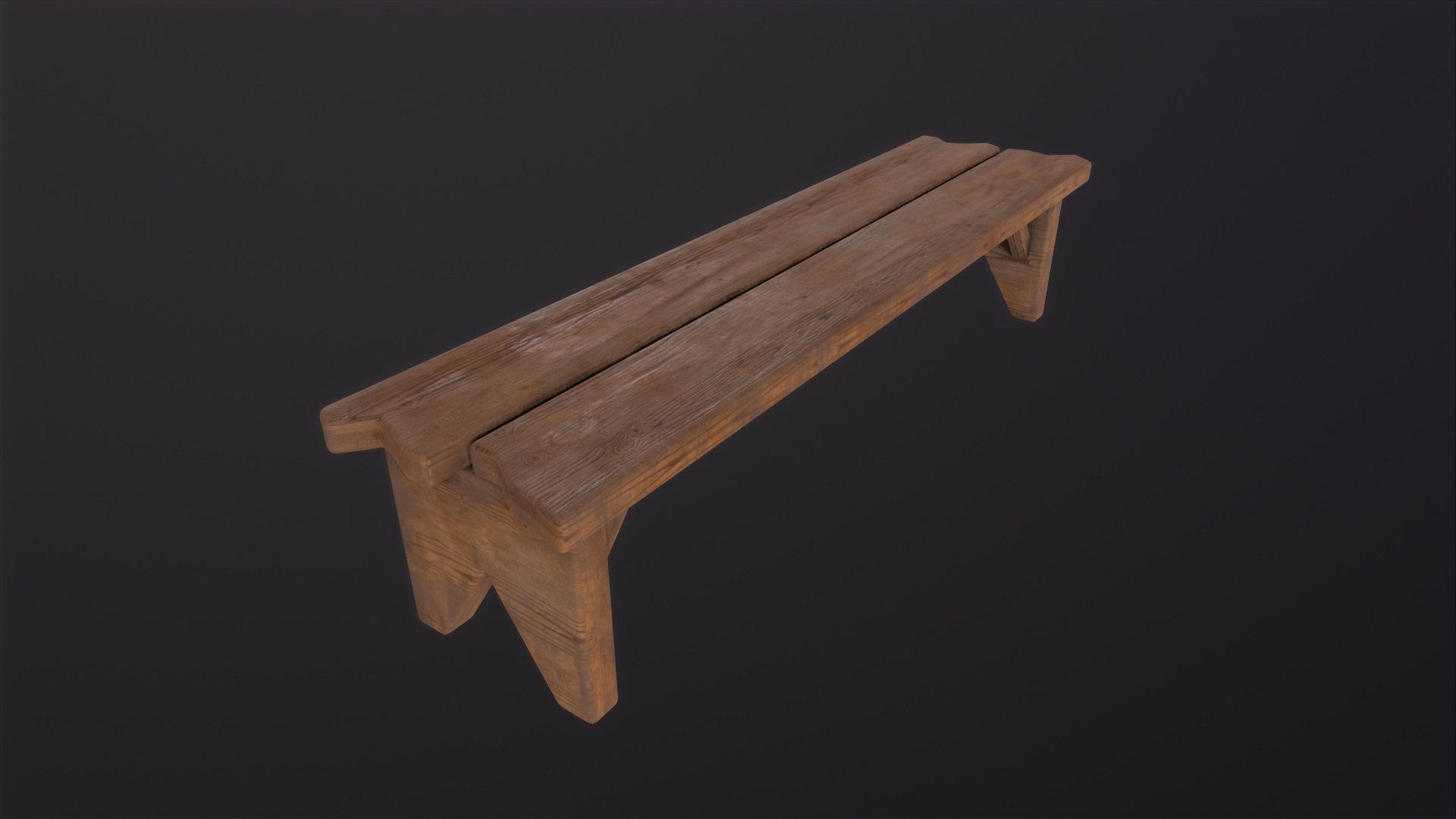 3D Bench Model - TurboSquid 2115331
