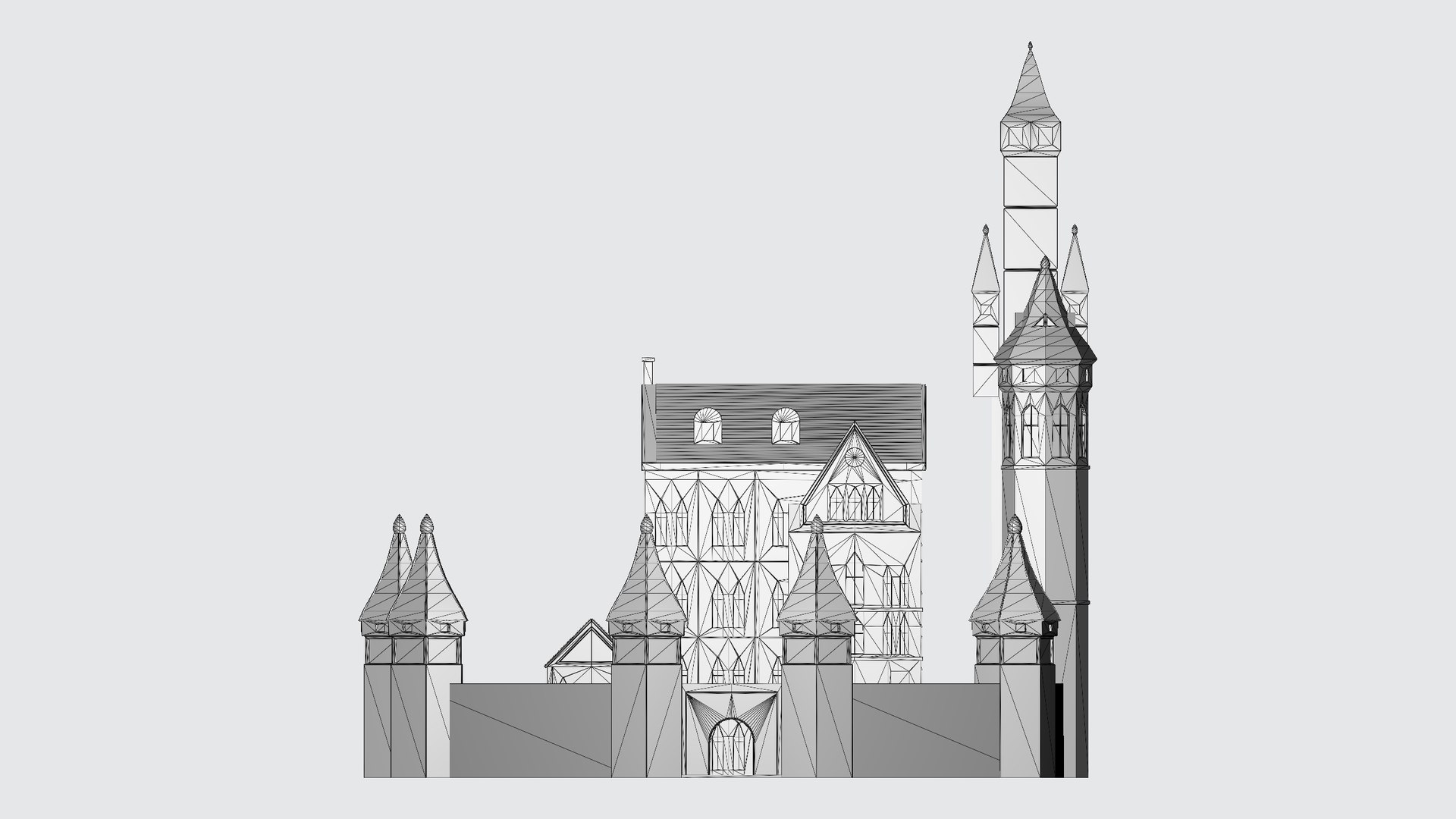 Castle 3D - TurboSquid 2342755