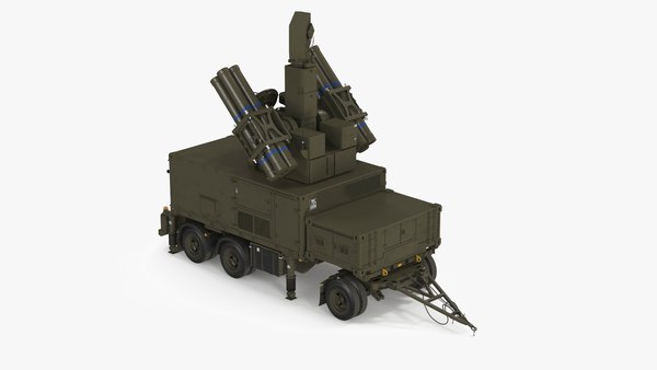 modelo 3d Lanzador de misiles listo - TurboSquid 2208828