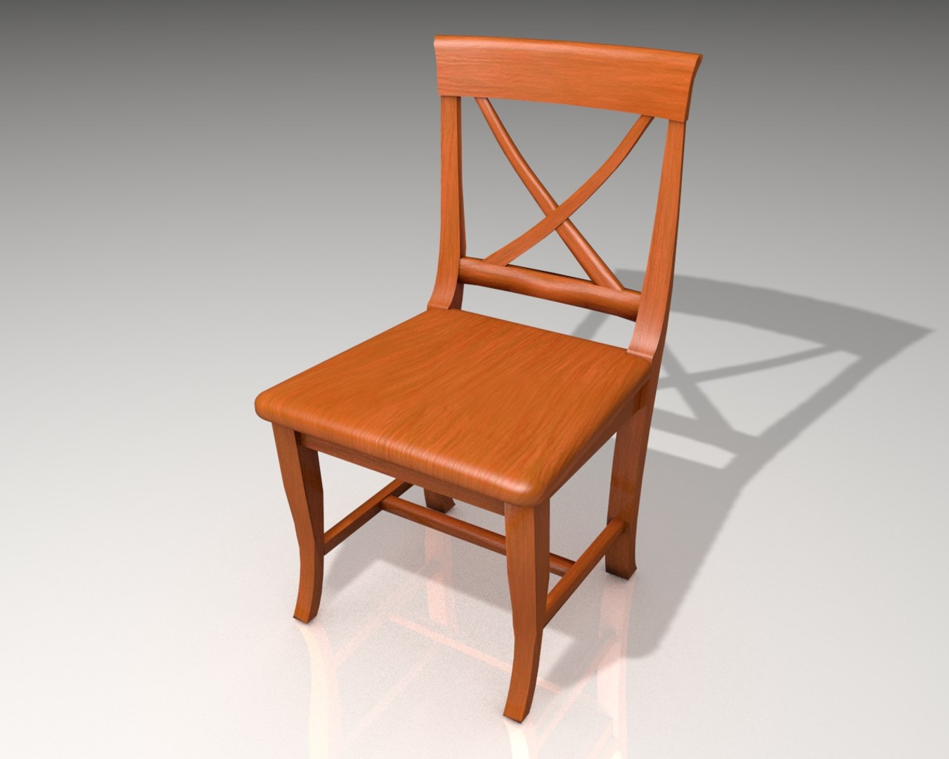 3D classic wood chair - TurboSquid 1359962