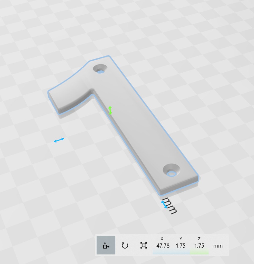 Number 1 3D Model - TurboSquid 2208982