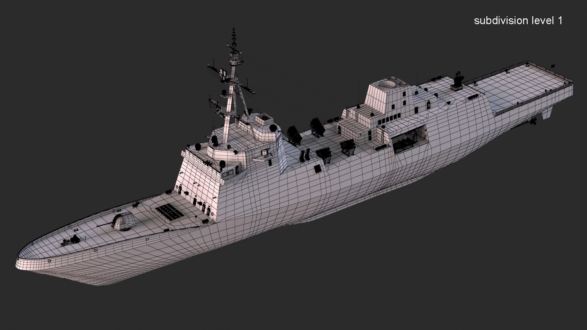 USS Constellation Frigate 3D Model - TurboSquid 1983895