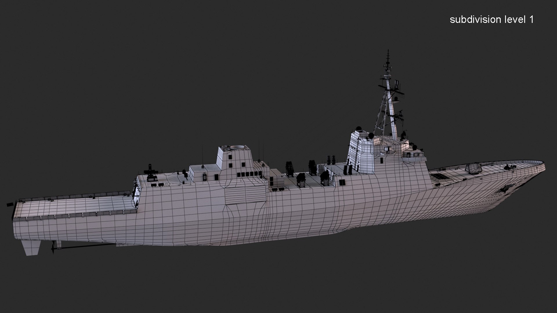 USS Constellation Frigate 3D Model - TurboSquid 1983895