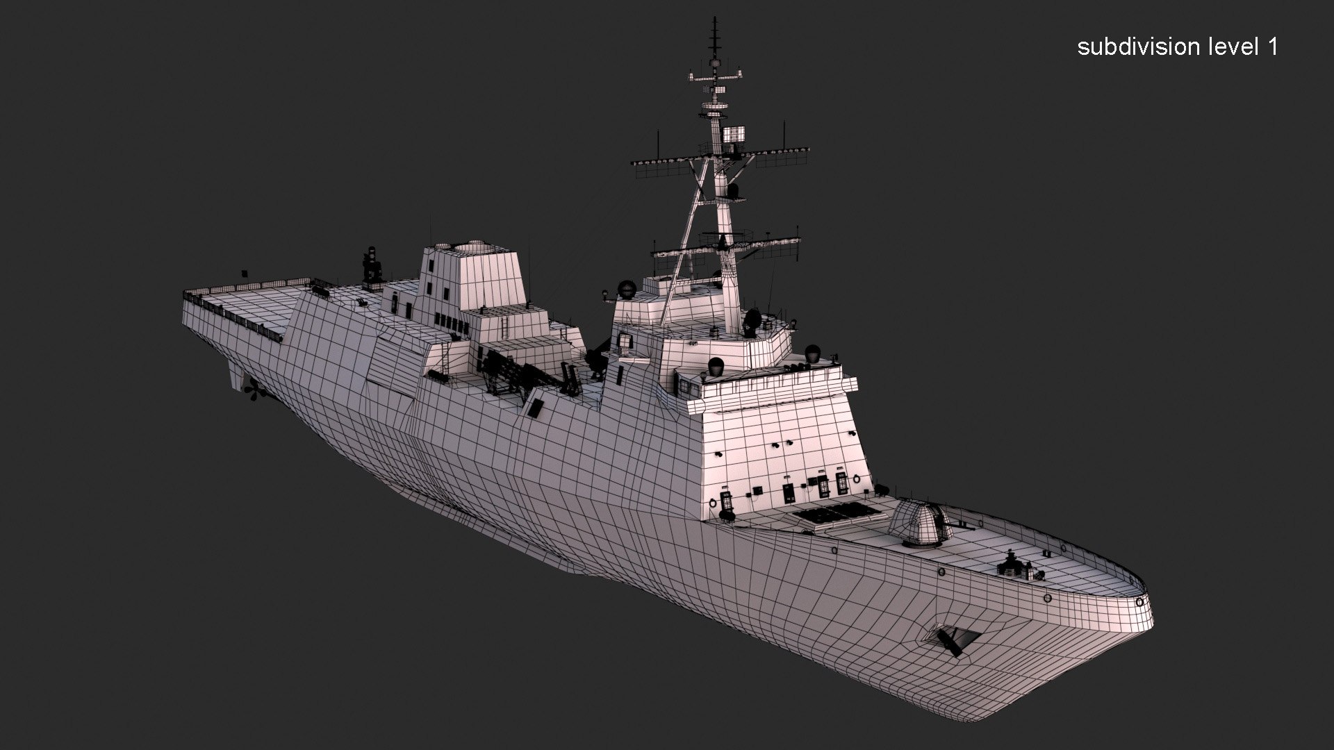 USS Constellation Frigate 3D Model - TurboSquid 1983895