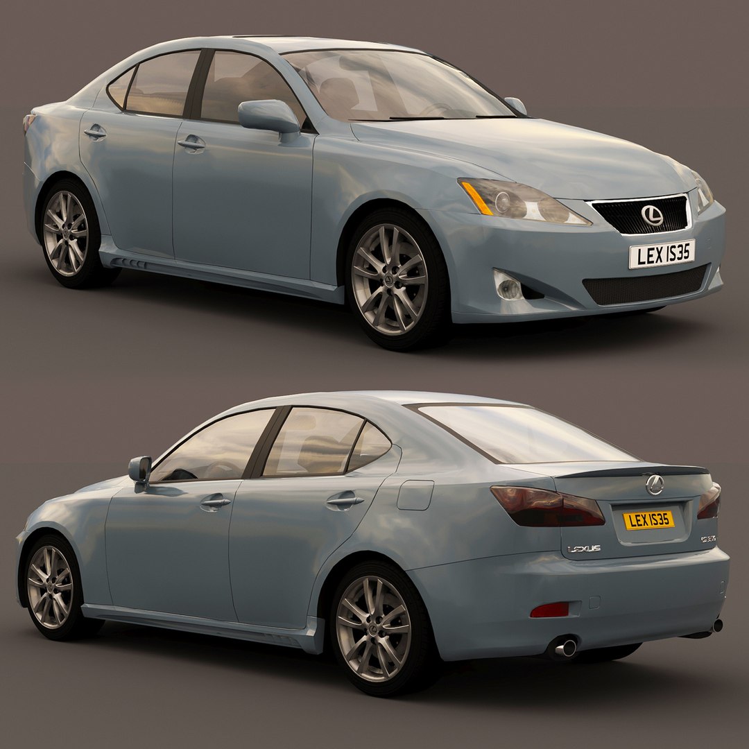 Lexus Is350 2006 3D - TurboSquid 2107722
