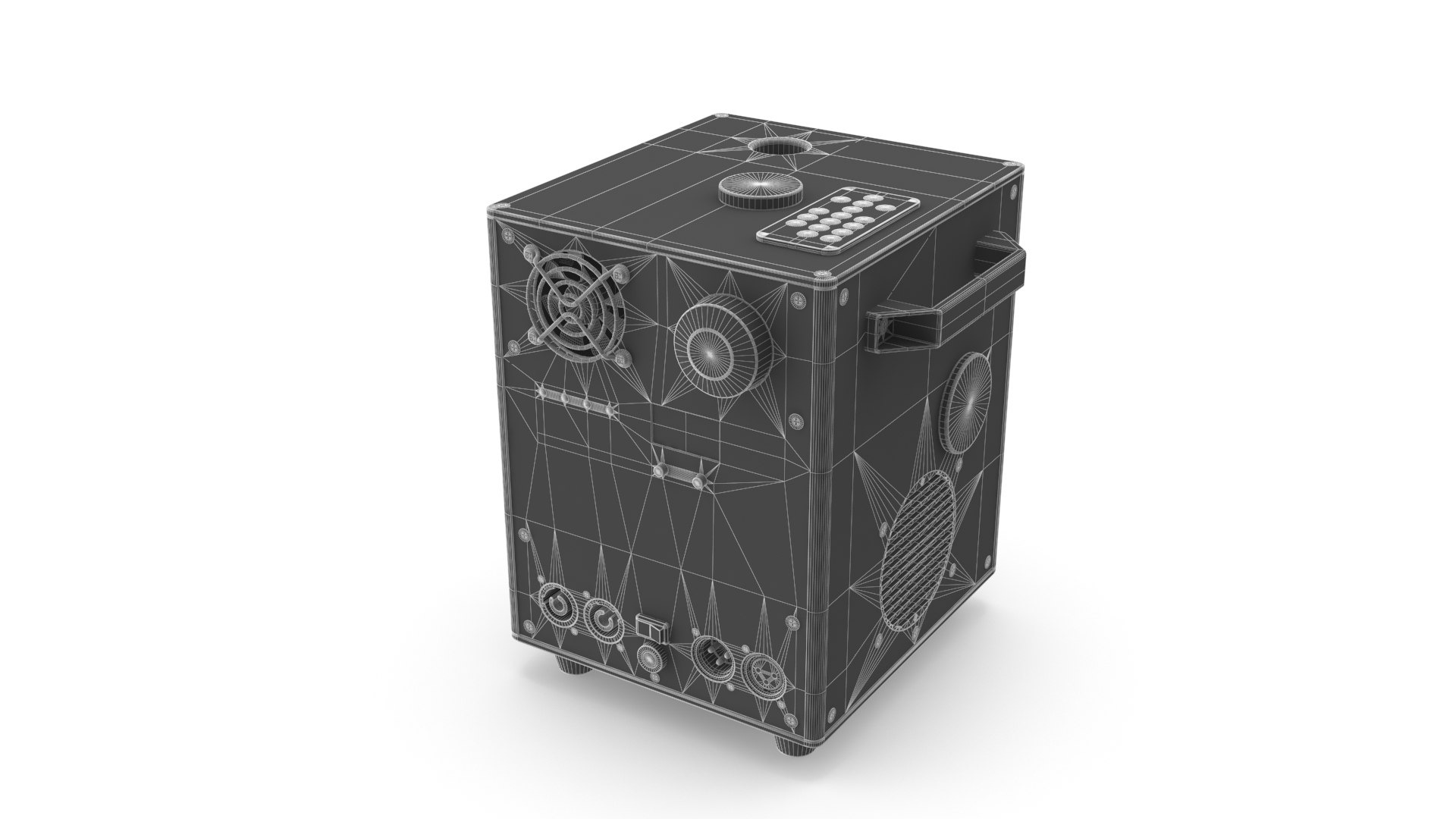 3D Model Spark Firework Machine PBR - TurboSquid 1831860