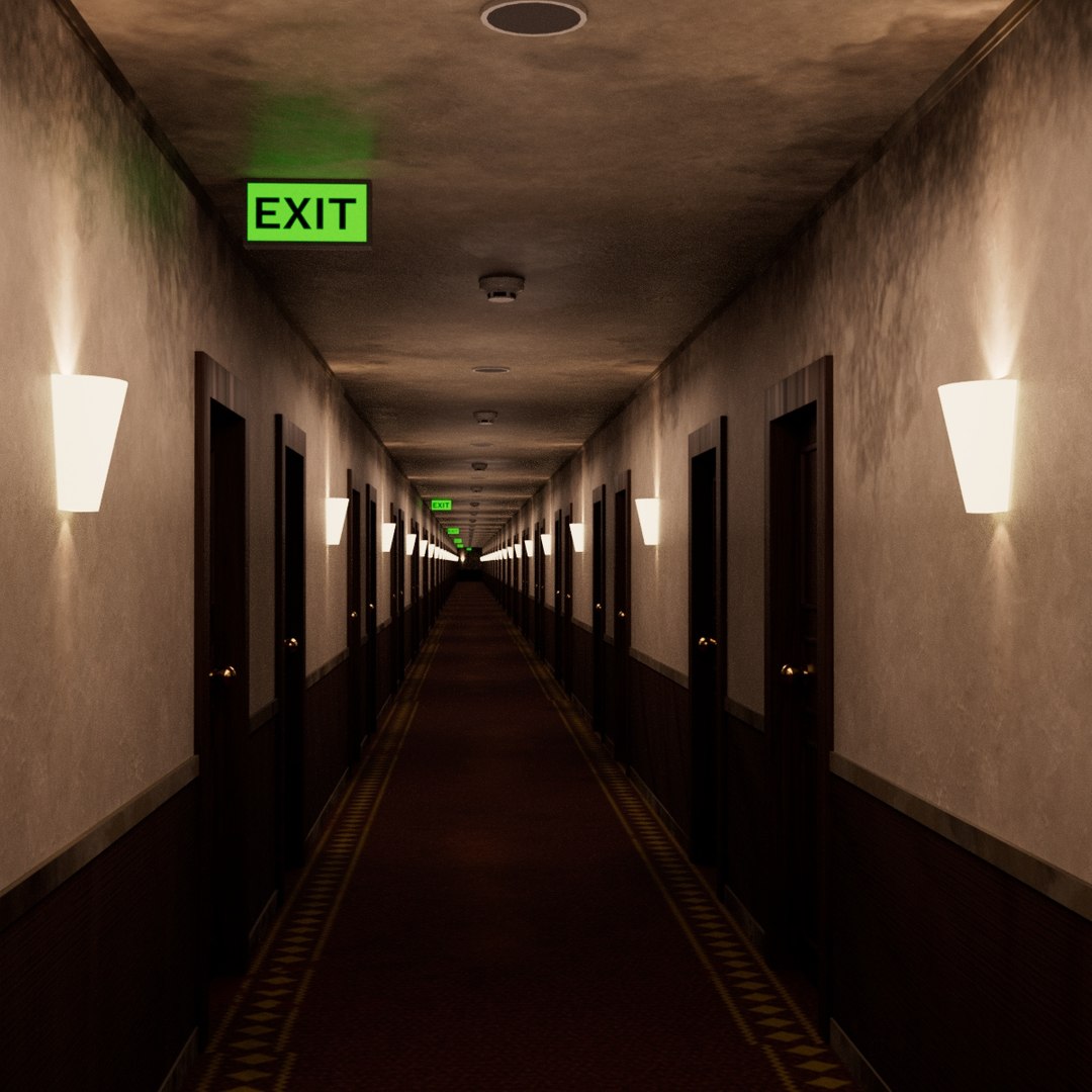The Endless Corridor 3D Model - TurboSquid 2365970