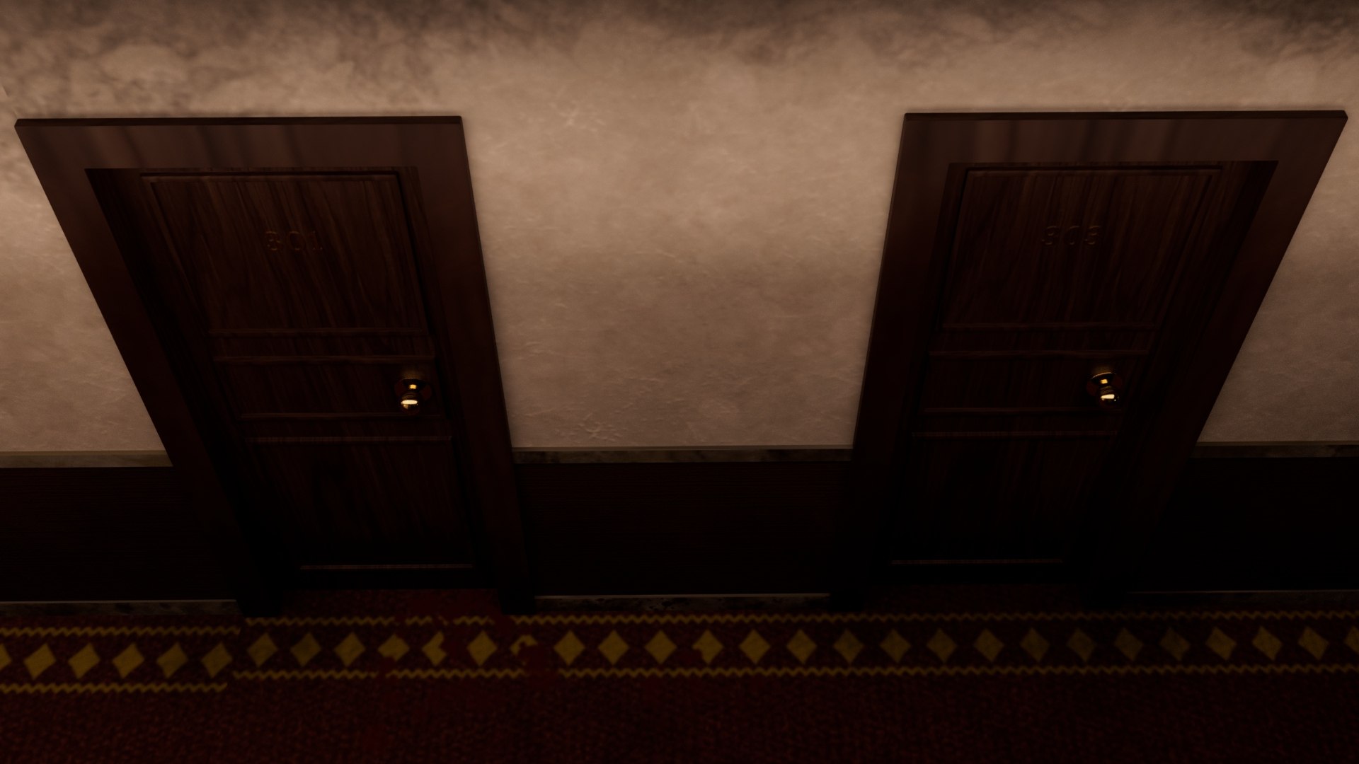 The Endless Corridor 3D Model - TurboSquid 2365970