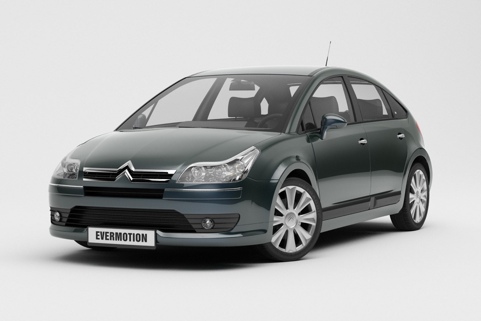 Car Citroen C4 3d Model