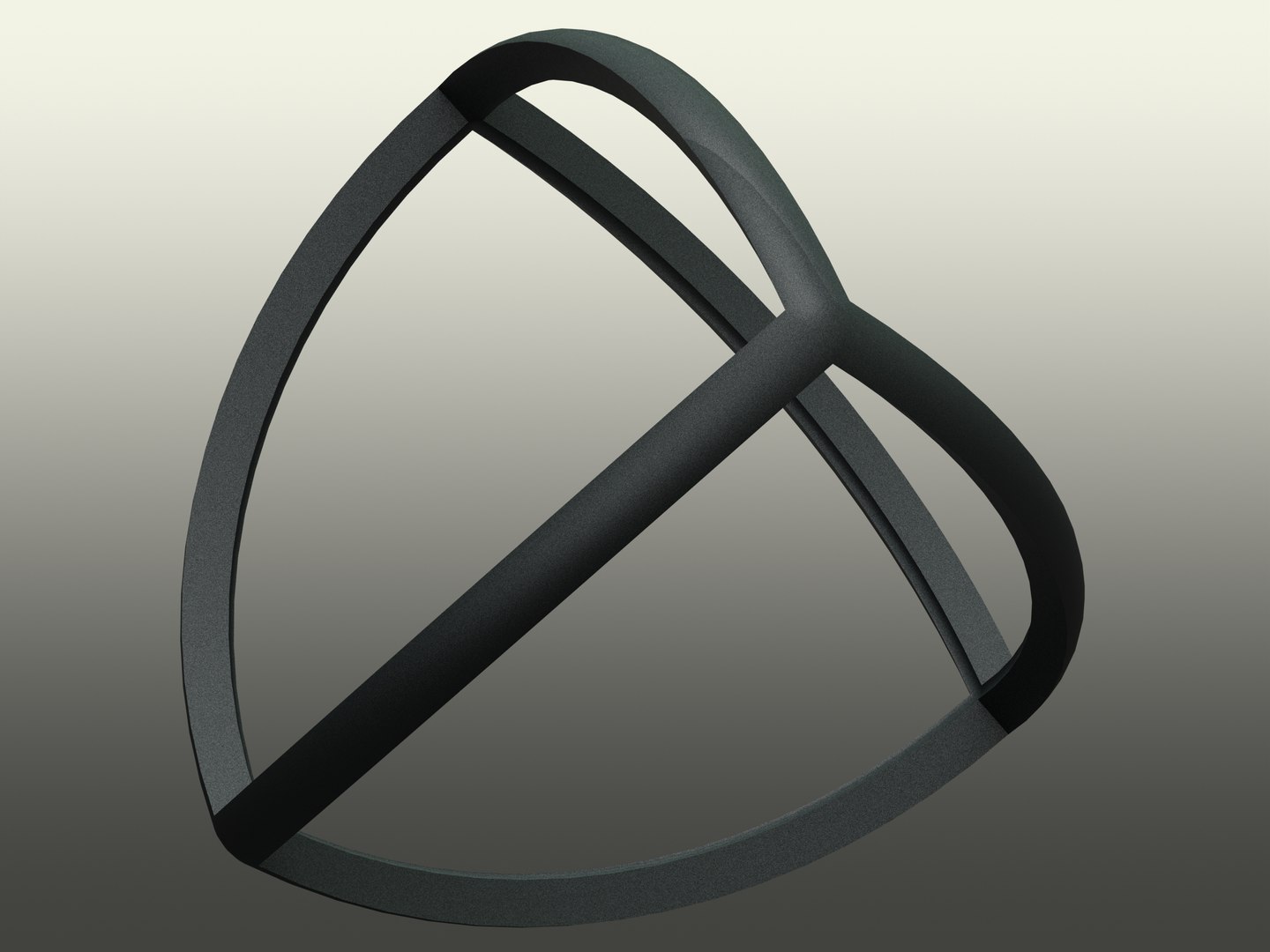 Wireframe Shape Reuleaux Tetrahedron 3D - TurboSquid 2162834