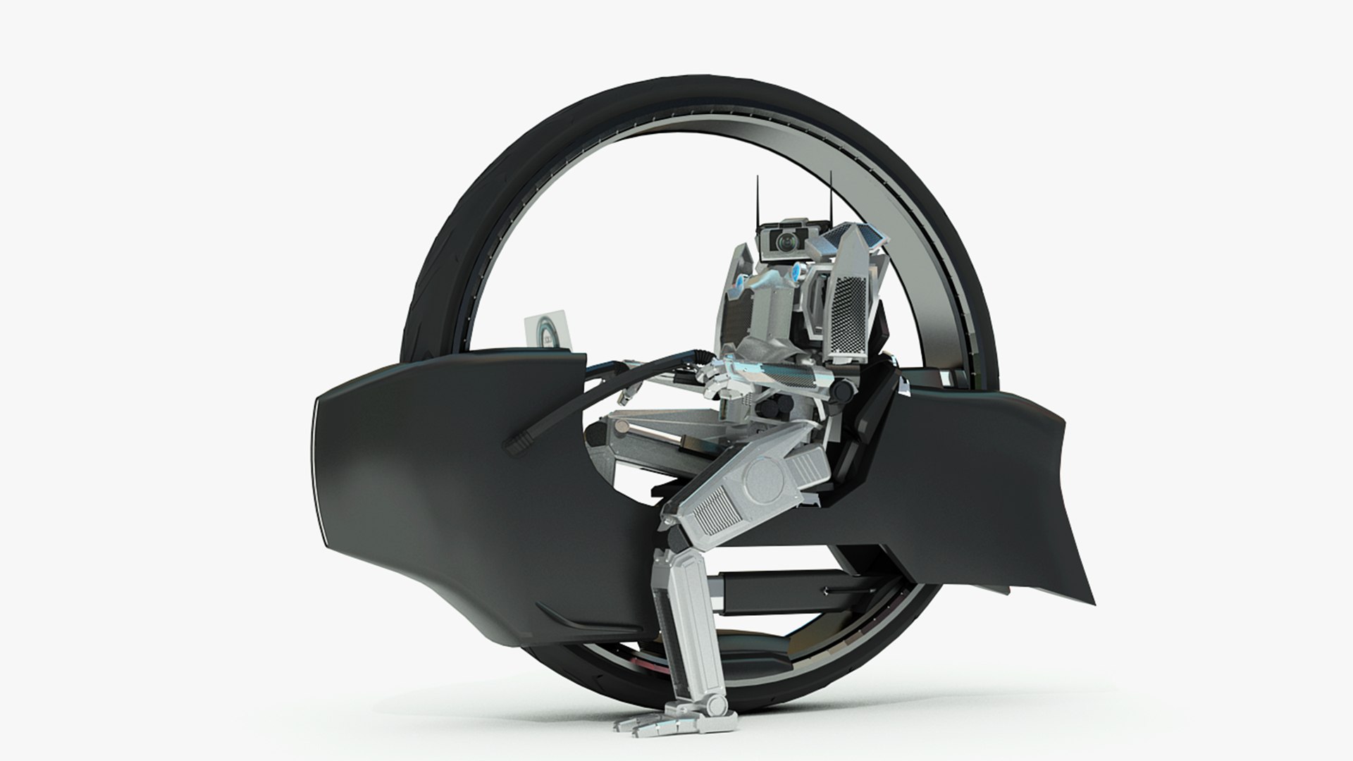 Wheel Motorcycle Sci-fi Concept 3D Model - TurboSquid 1432702