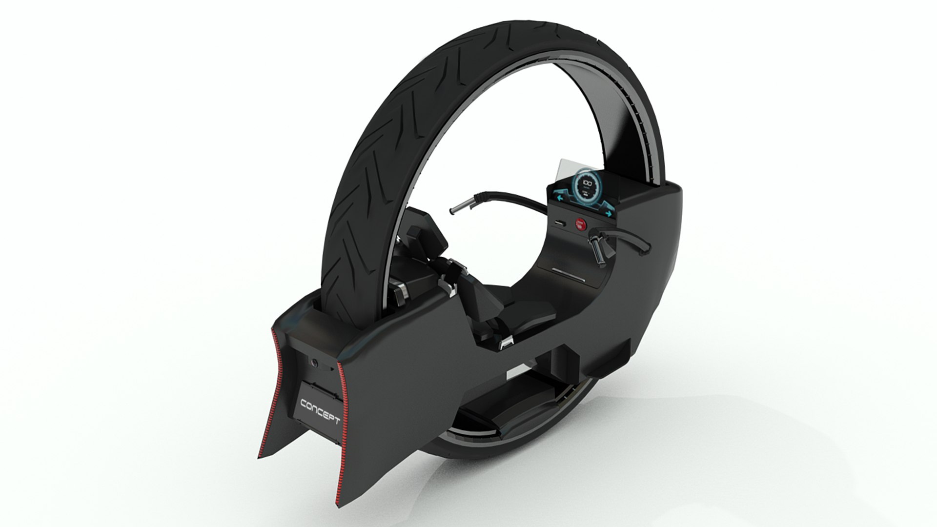 Wheel Motorcycle Sci-fi Concept 3D Model - TurboSquid 1432702