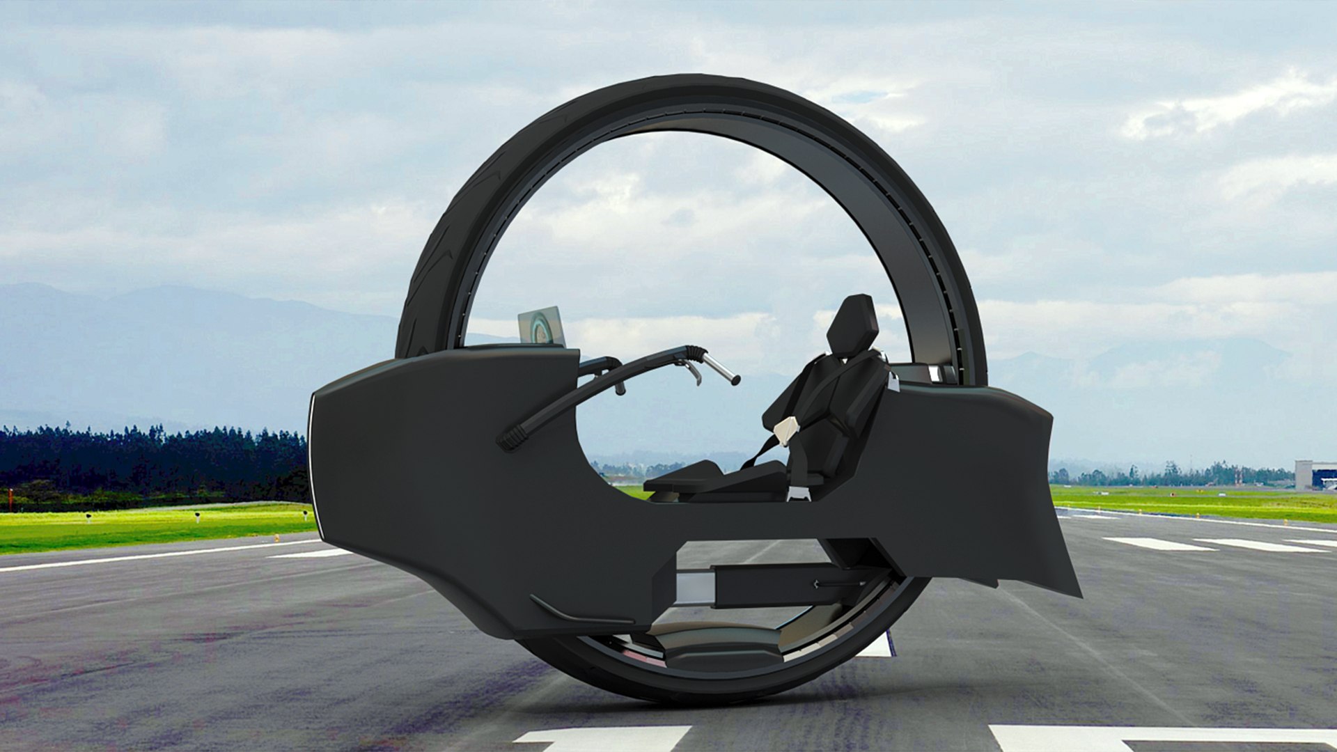 Wheel Motorcycle Sci-fi Concept 3D Model - TurboSquid 1432702