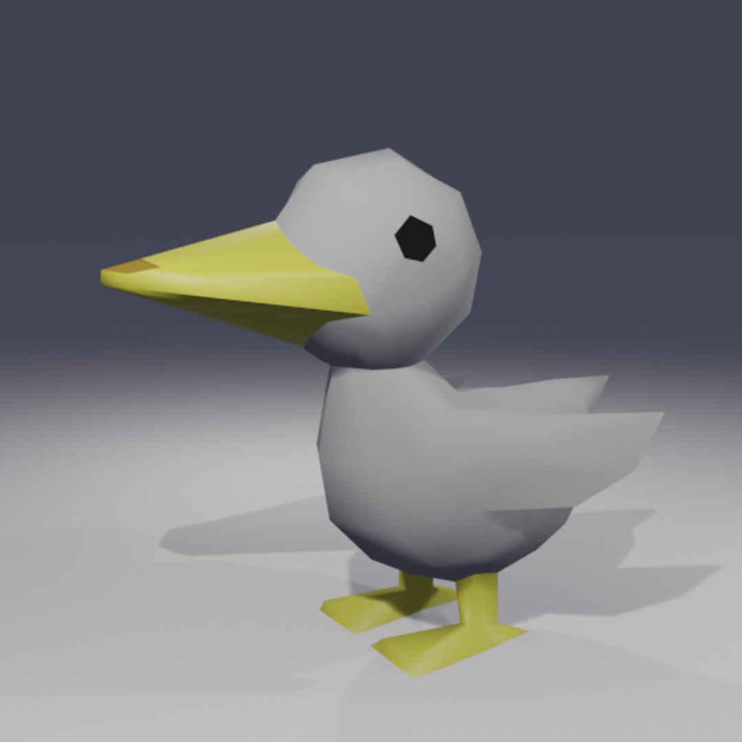 3D Model Steamer Duck - TurboSquid 1546550