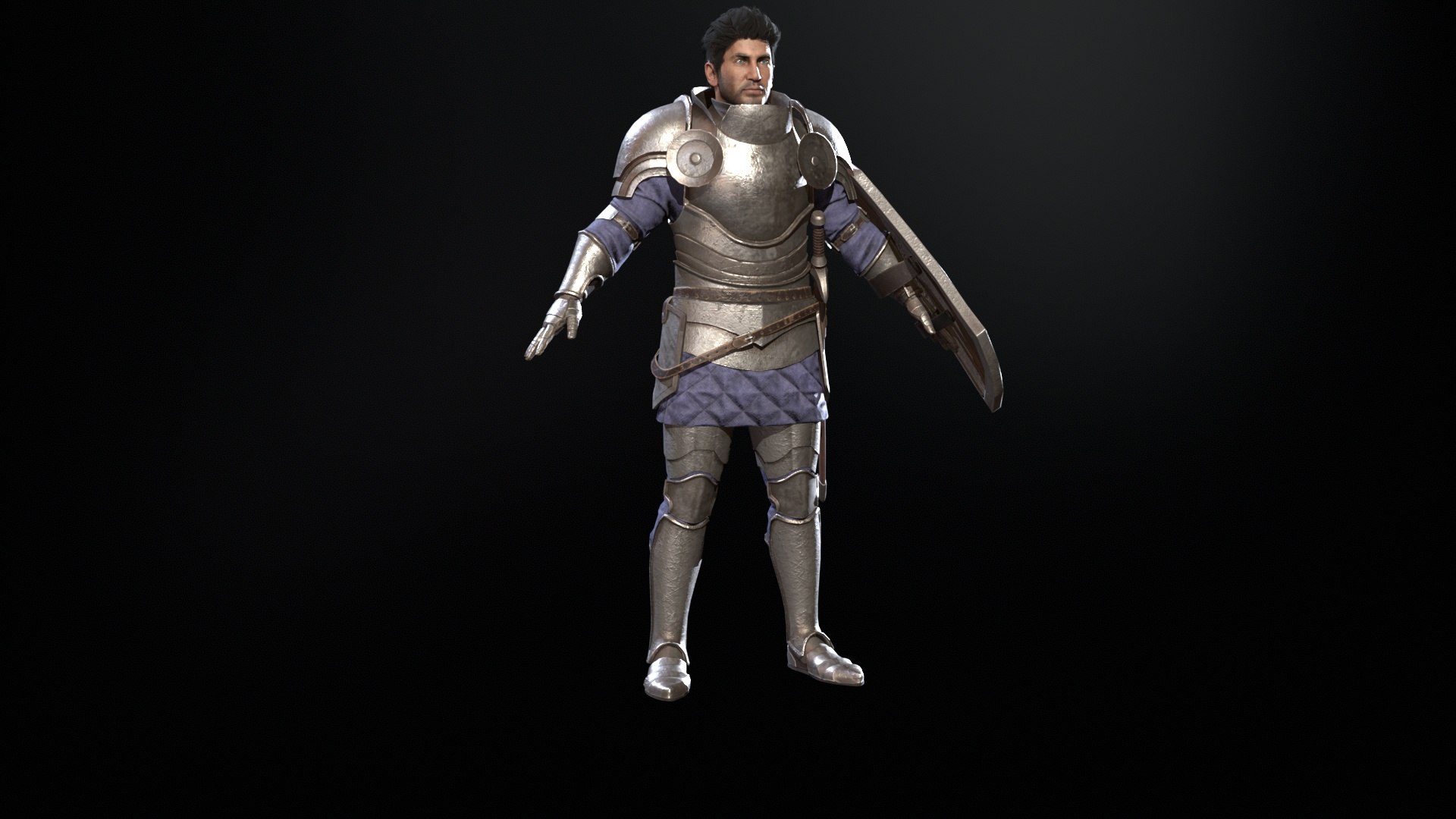 3D NPC Knight1 Model - TurboSquid 2178571