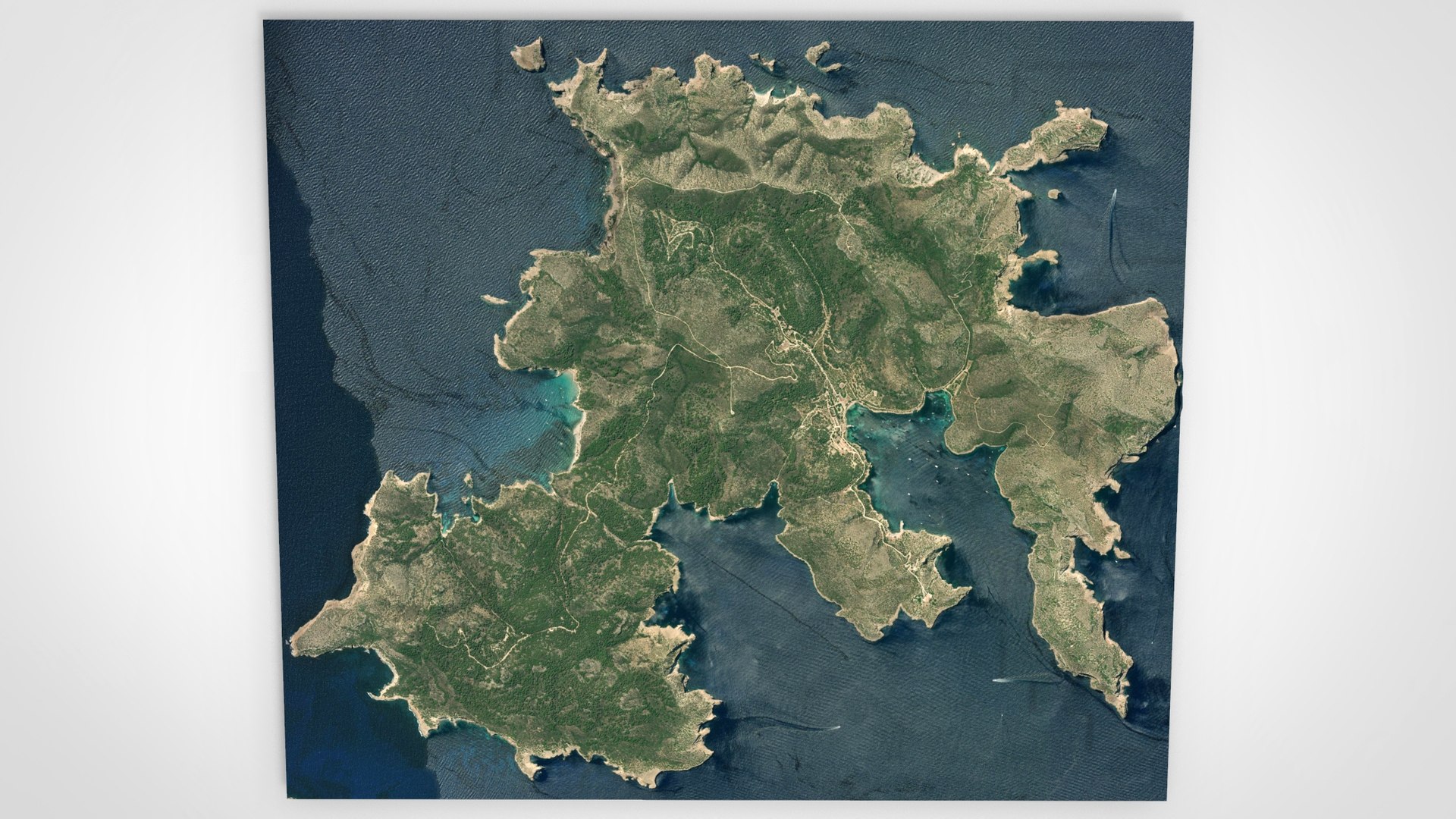 3D Cabrera Balearic Islands Spain Model - TurboSquid 2010736