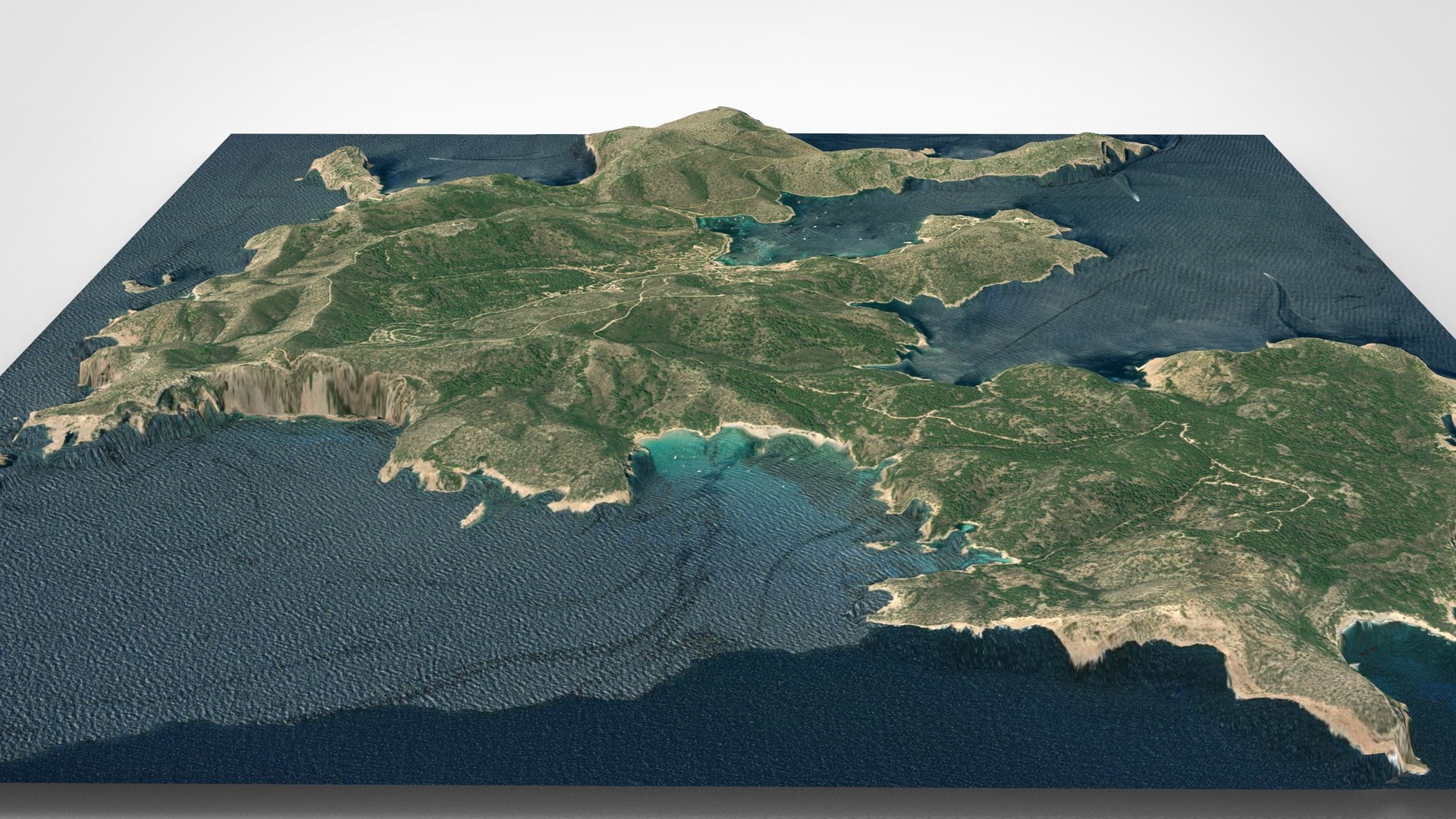 3D Cabrera Balearic Islands Spain Model - TurboSquid 2010736