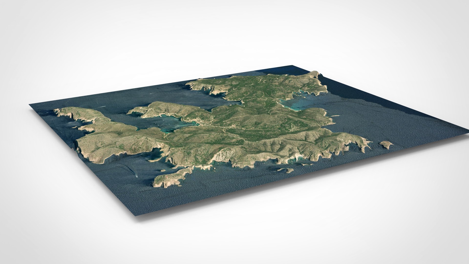 3D Cabrera Balearic Islands Spain Model - TurboSquid 2010736
