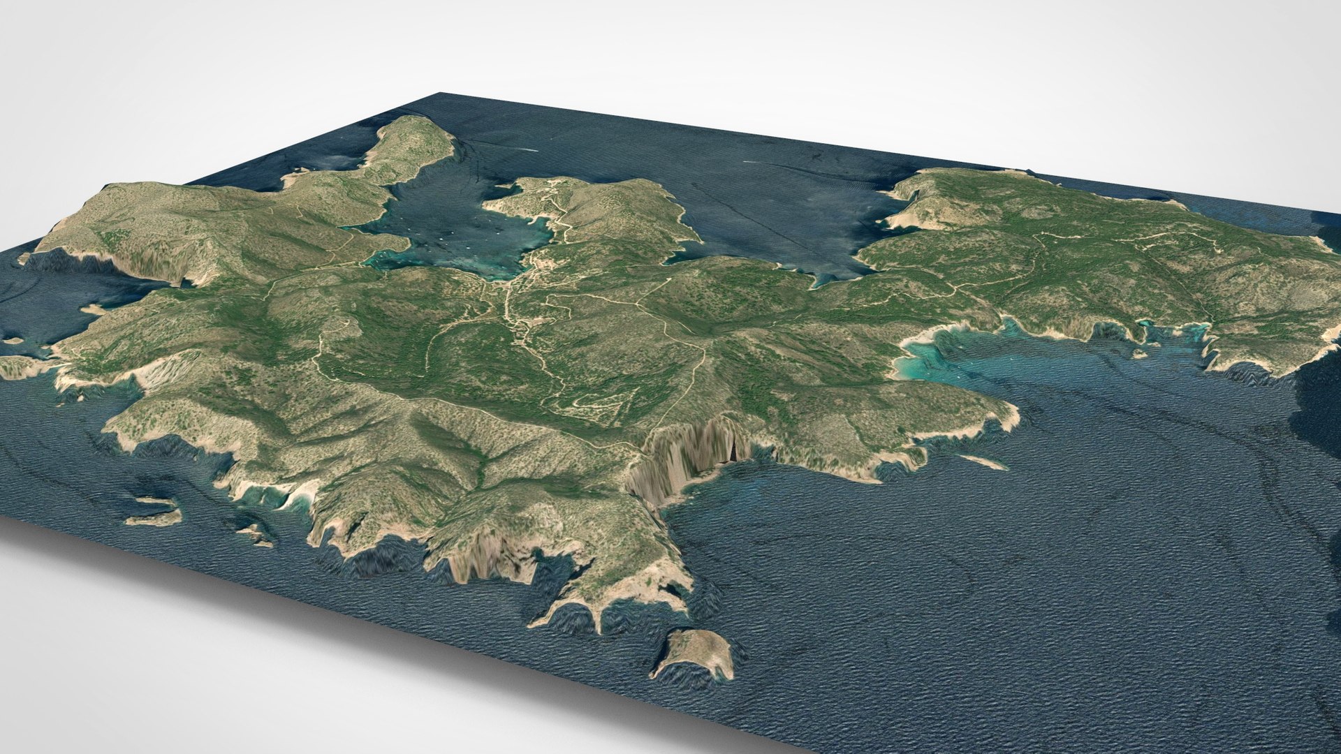 3D Cabrera Balearic Islands Spain Model - TurboSquid 2010736