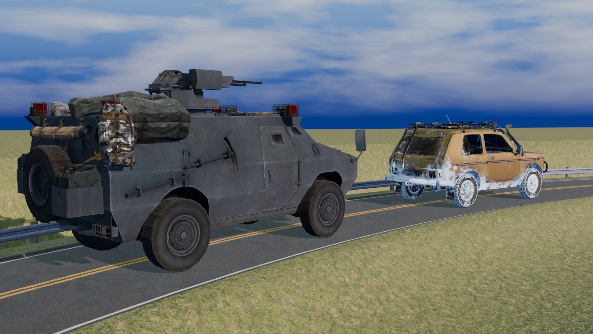 Pubg Car Armor Vehicle 3D Model - TurboSquid 2329068