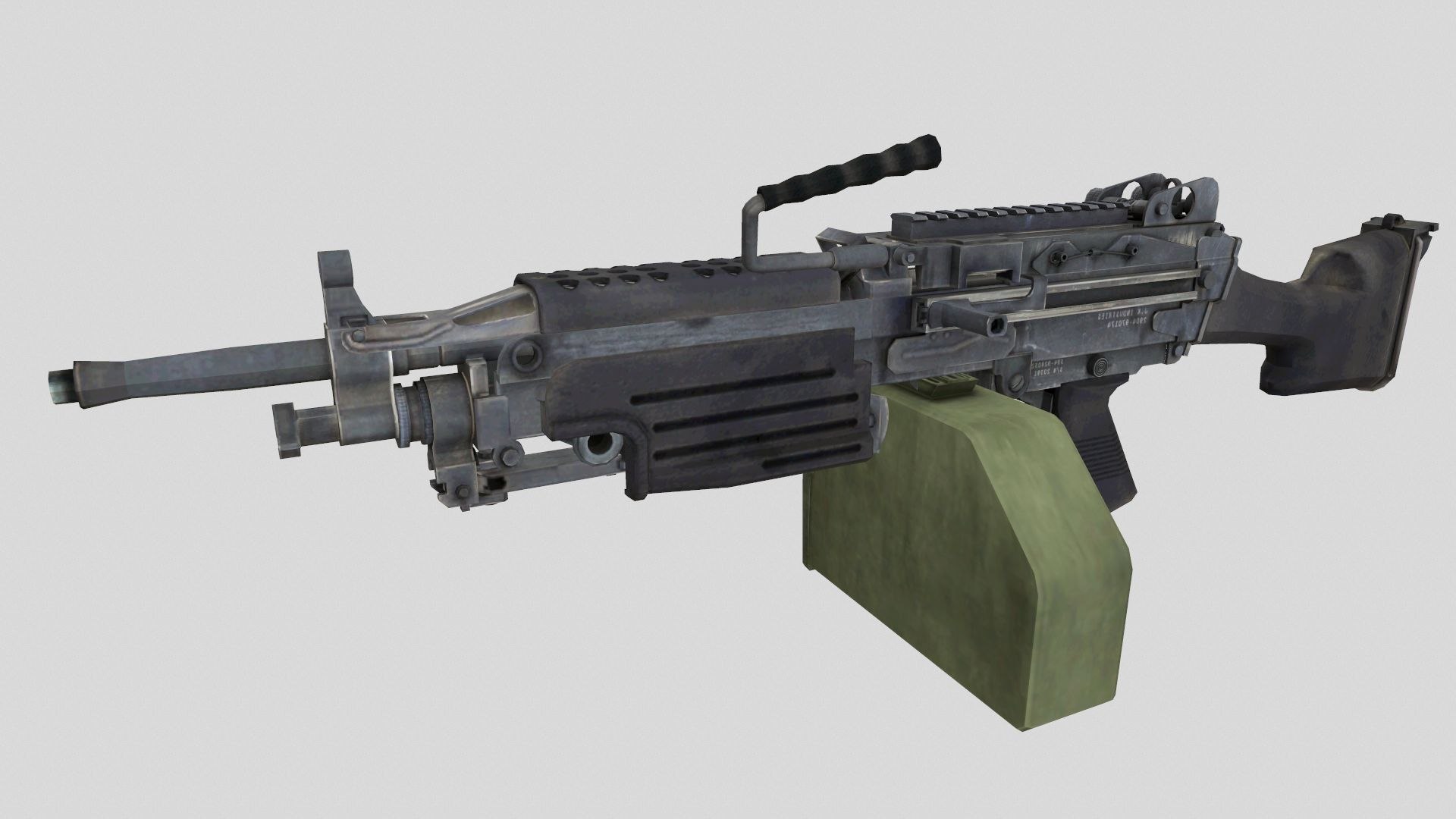 3D m249 - TurboSquid 1537736