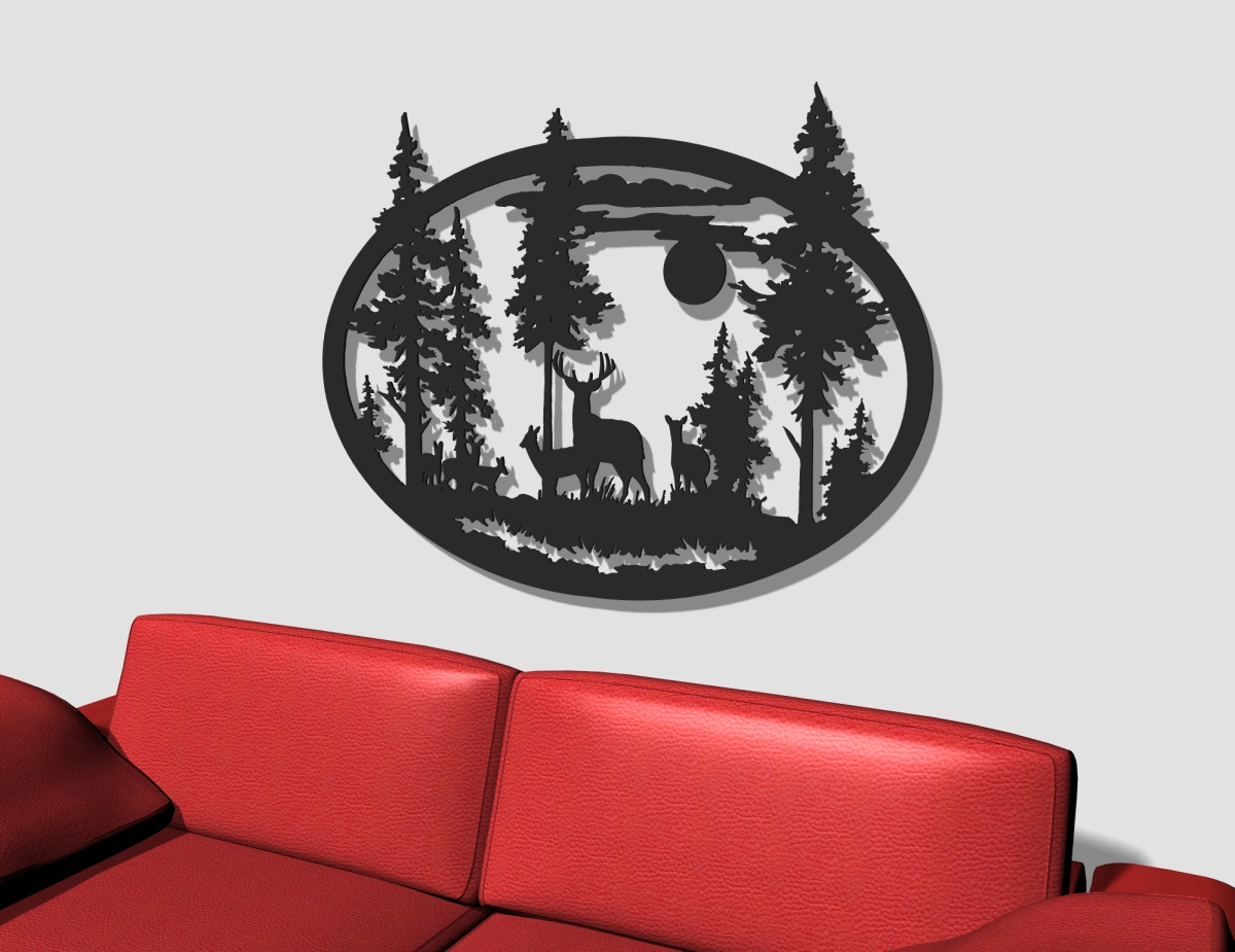 dxf decorative wall art