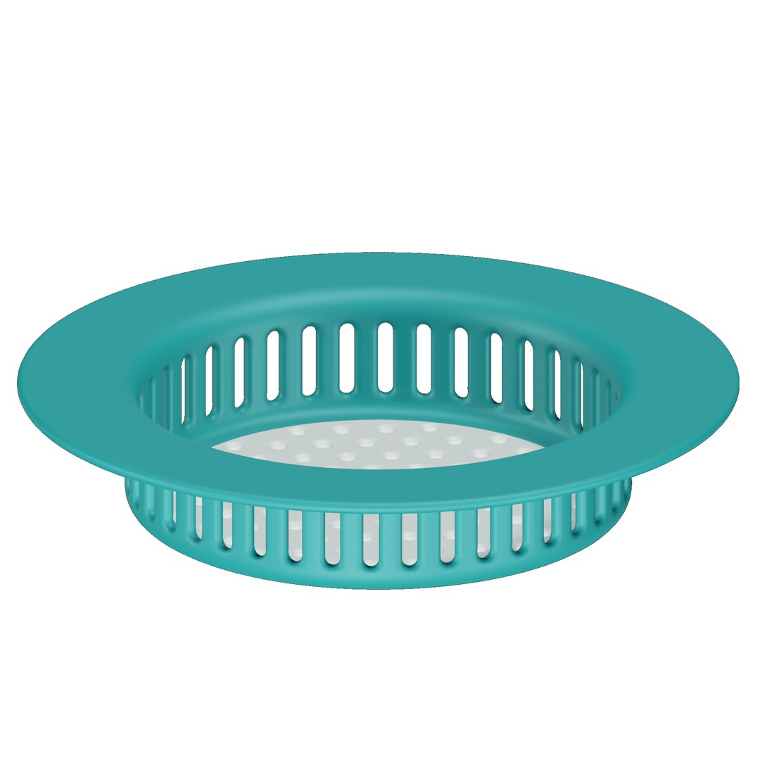 3D PVC Kitchen Sink Strainer model - TurboSquid 2144408