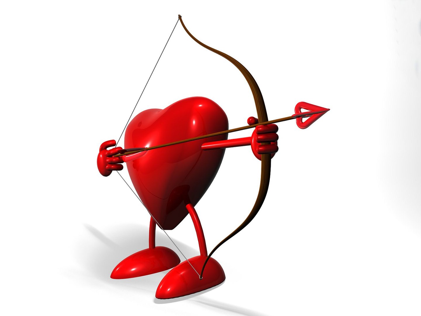 3d Model Heart Archer