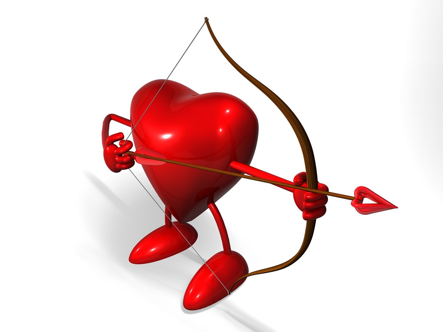 3d Model Heart Archer