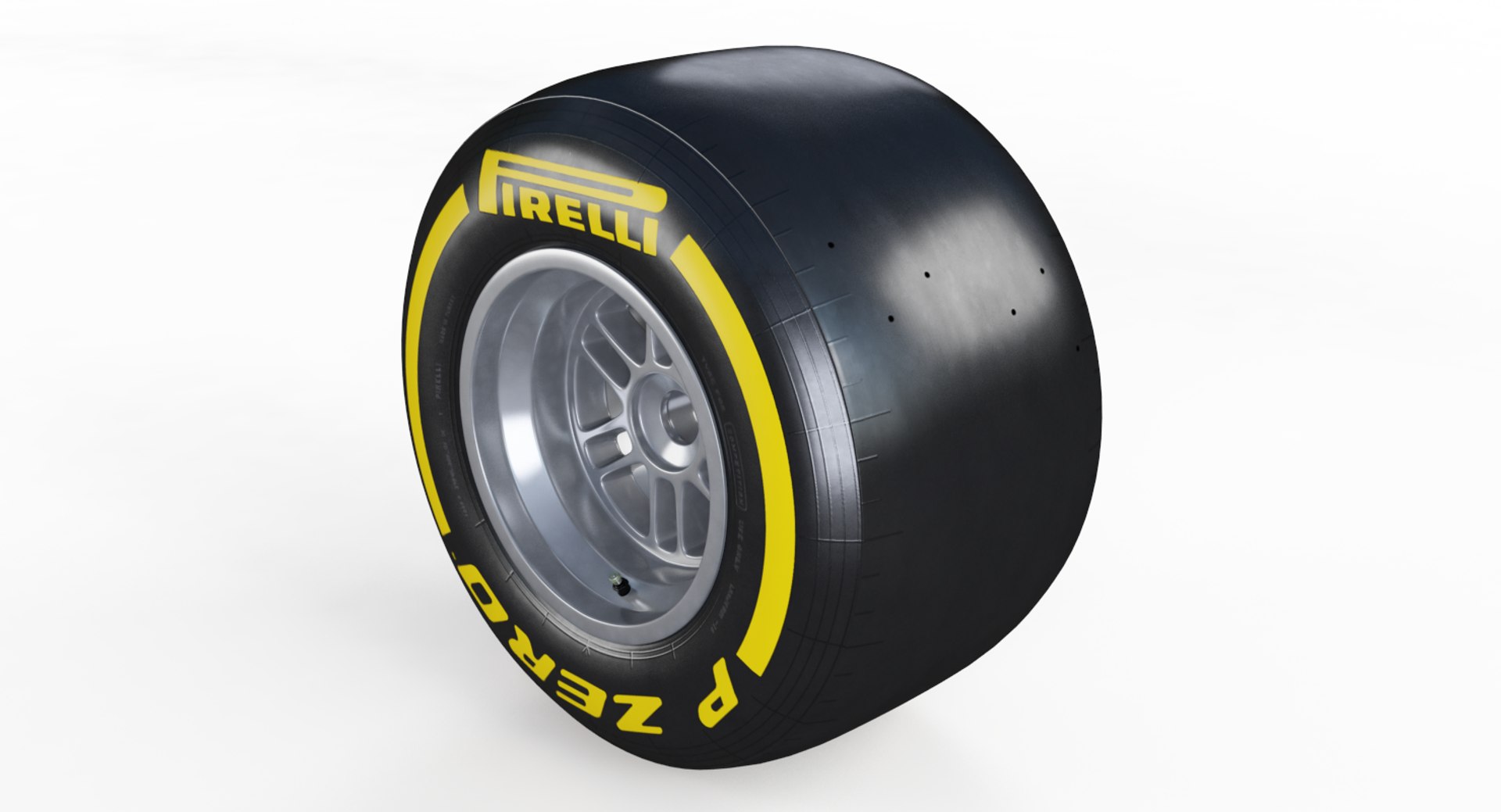Formula1 Wheel Pirelli Pzero 3d Model
