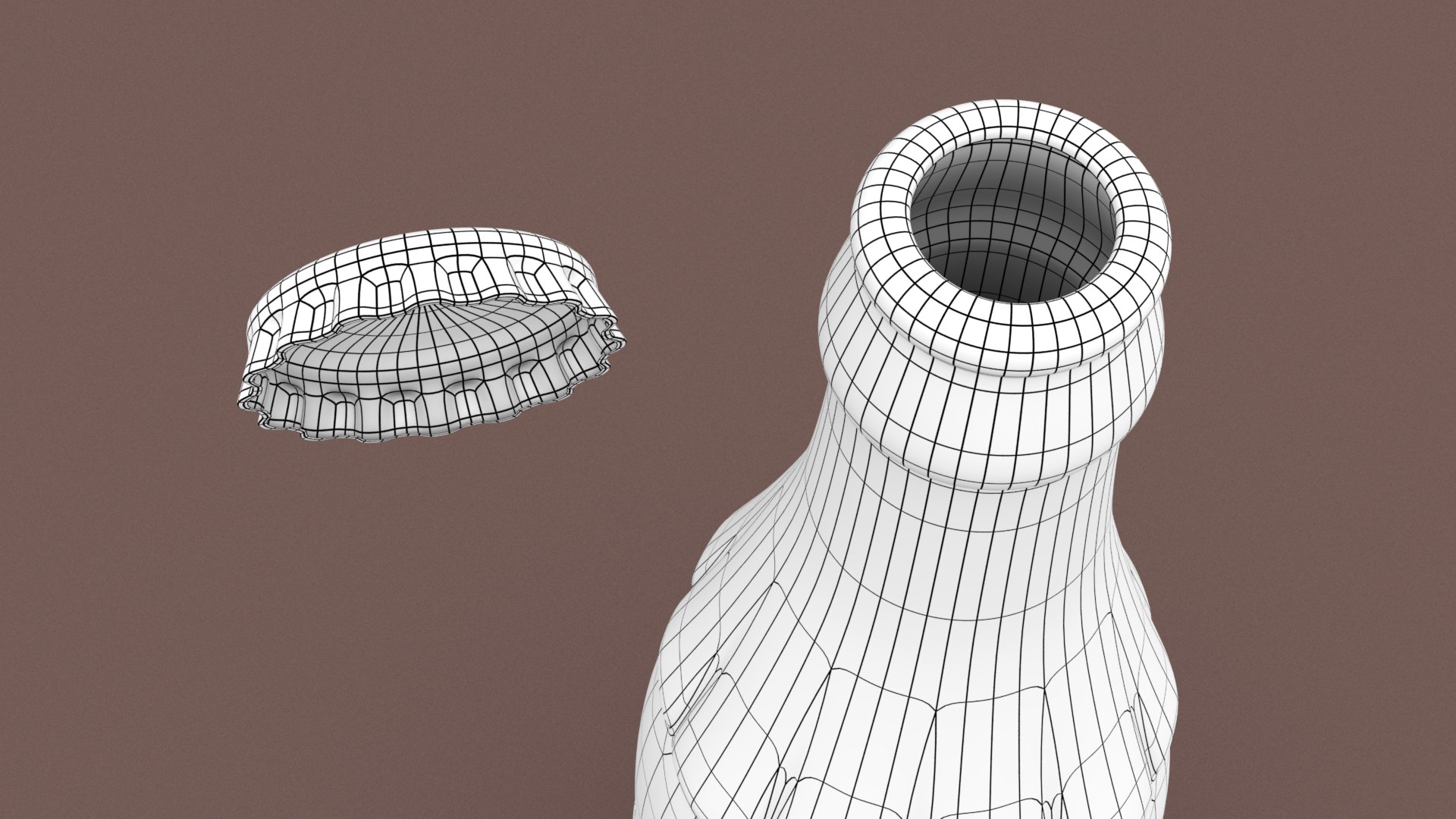 Coke Bottle Model - TurboSquid 1663800