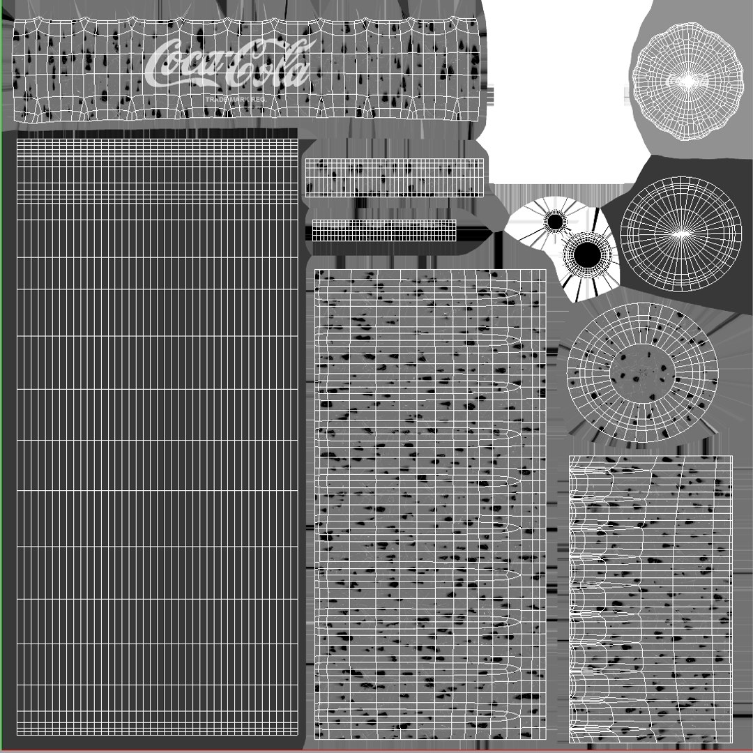 Coke Bottle Model - TurboSquid 1663800