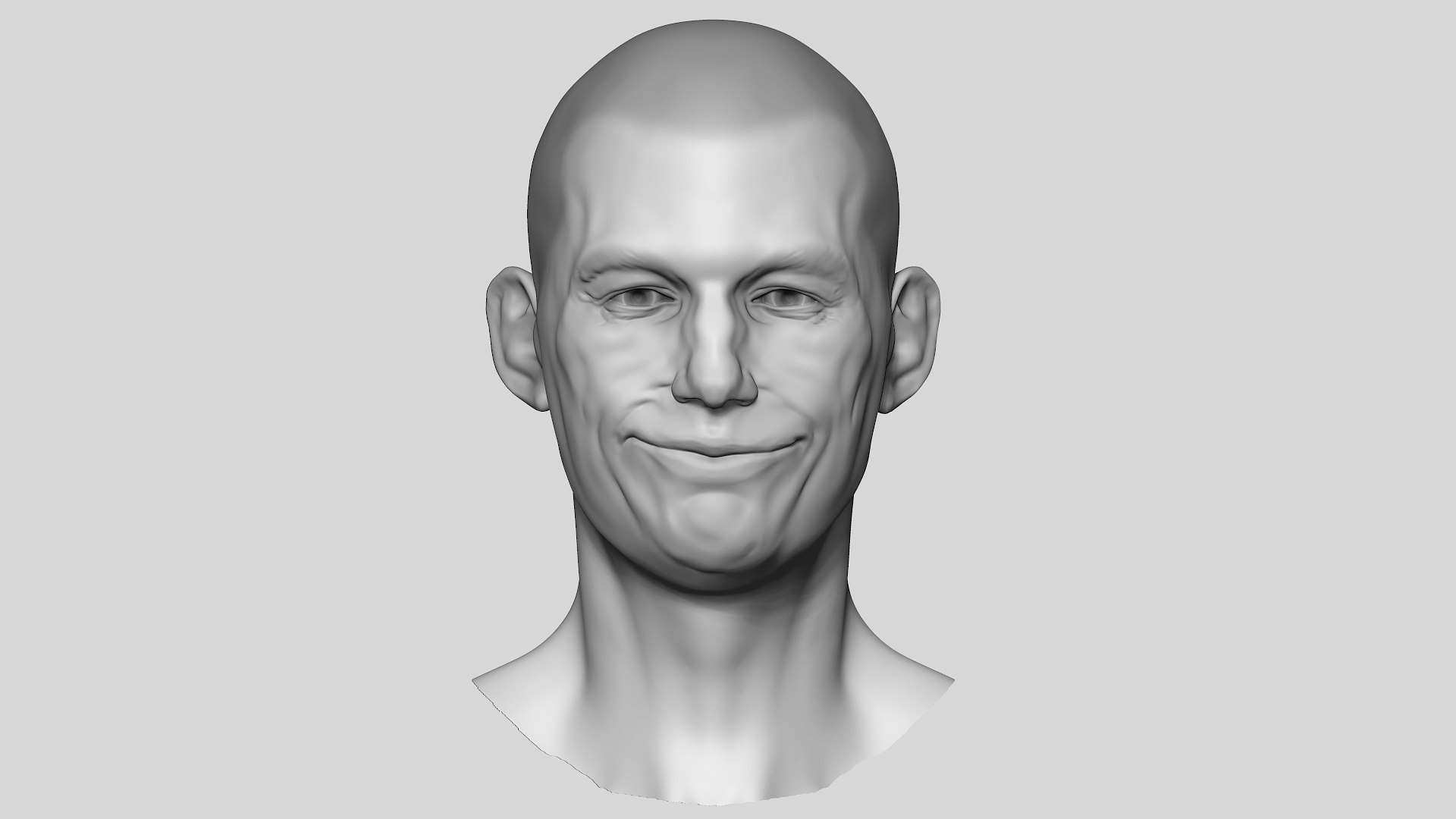 Free Old Man Smiling 3D Model - TurboSquid 1817981