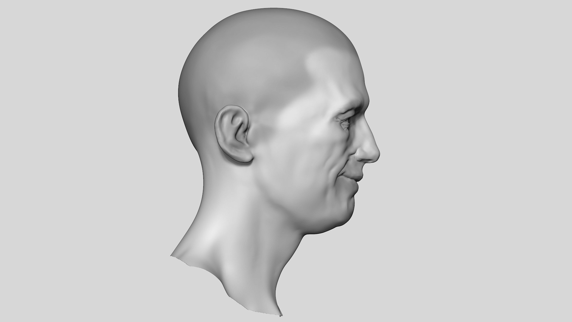 Free Old Man Smiling 3D Model - TurboSquid 1817981