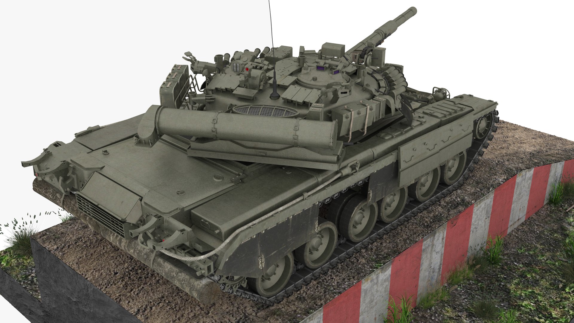 3D Model T-80UK - TurboSquid 2178416