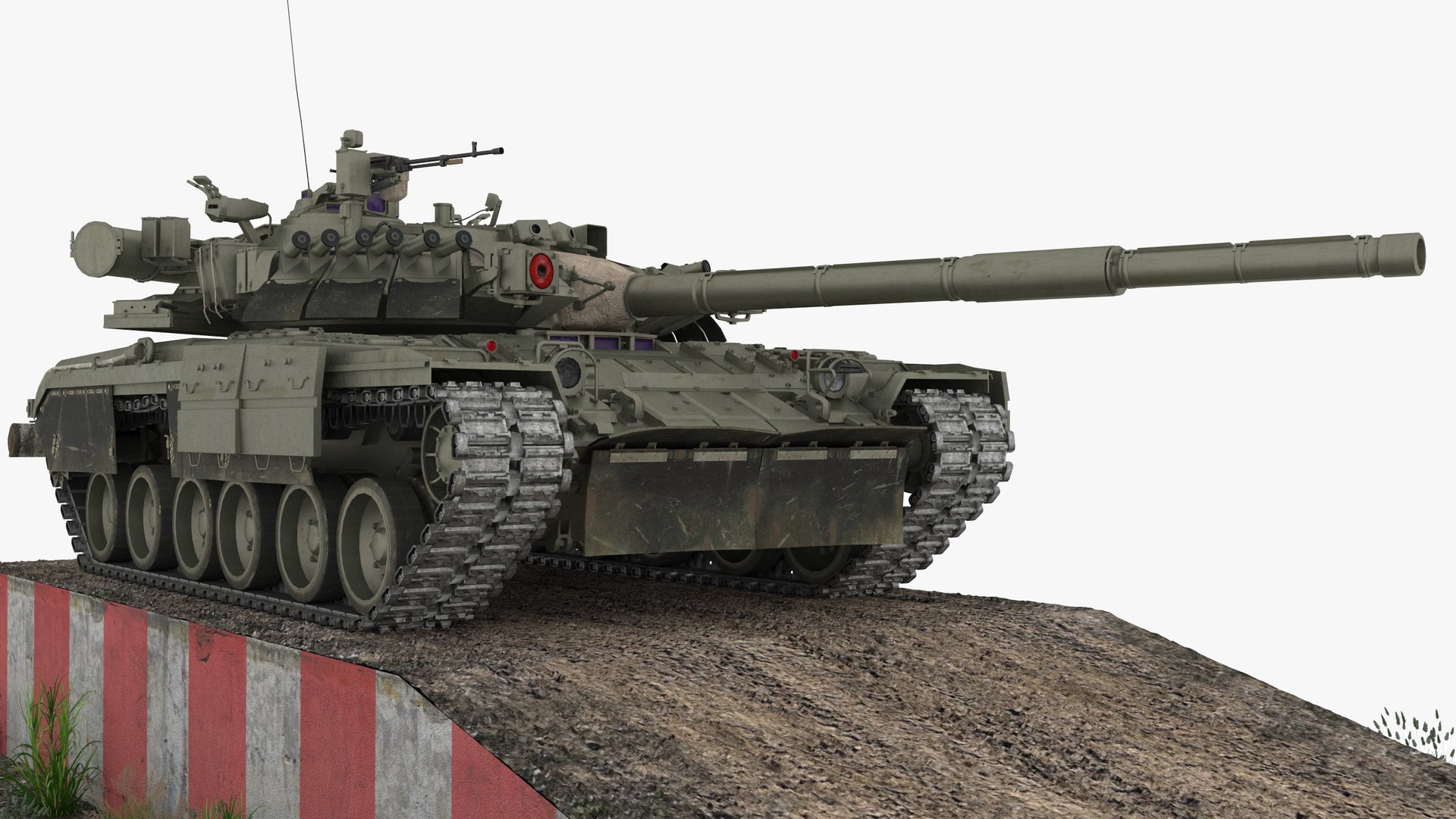 3D Model T-80UK - TurboSquid 2178416