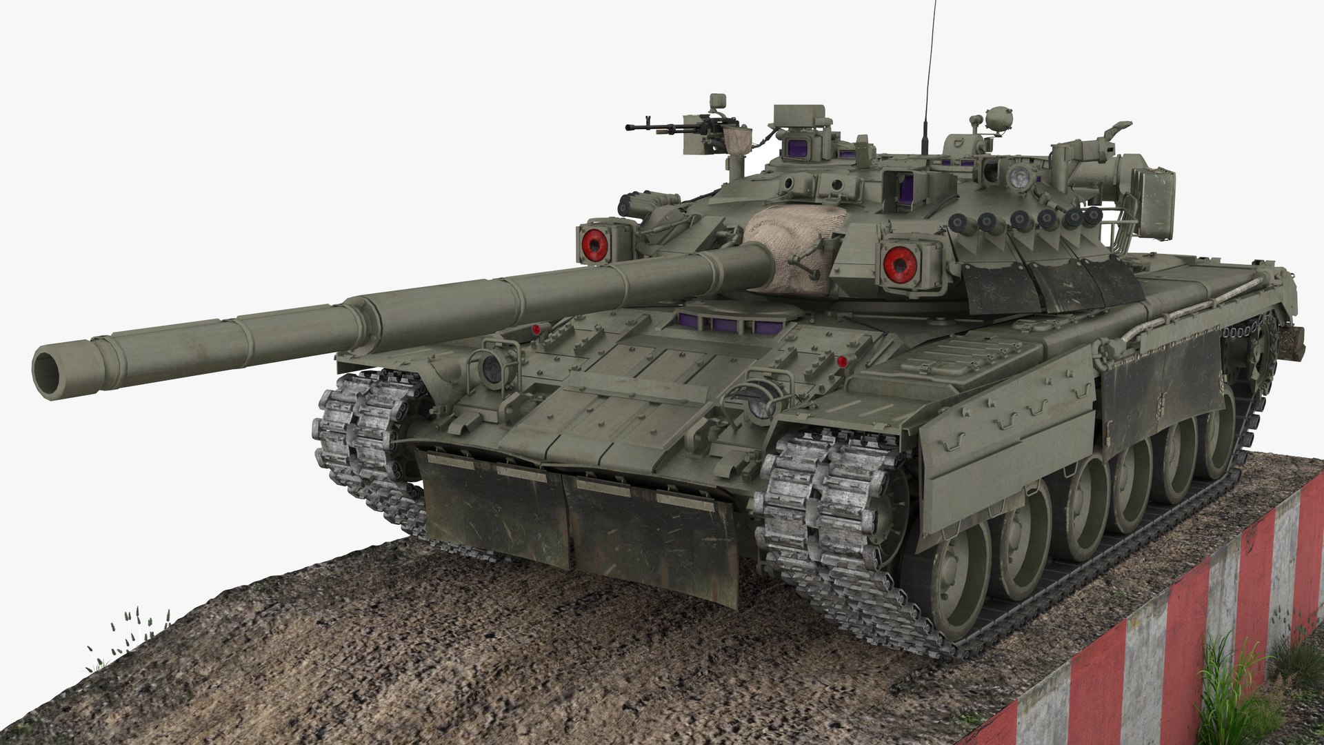 3D Model T-80UK - TurboSquid 2178416