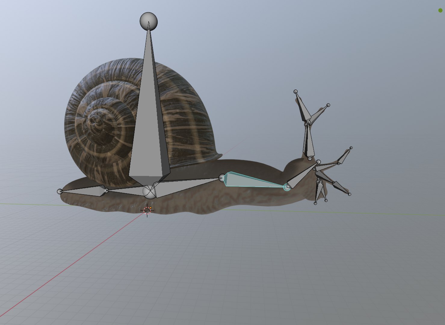 3D snail blender eevee - TurboSquid 1530791