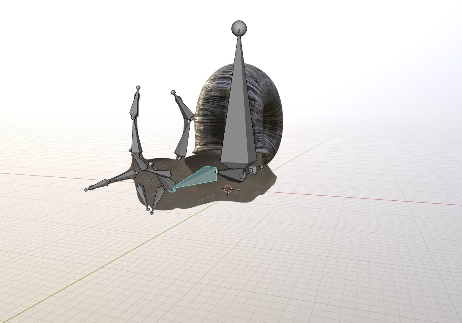 3D snail blender eevee - TurboSquid 1530791