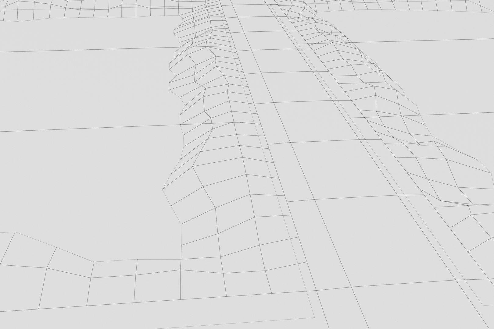 pro road terrain pack 3d model