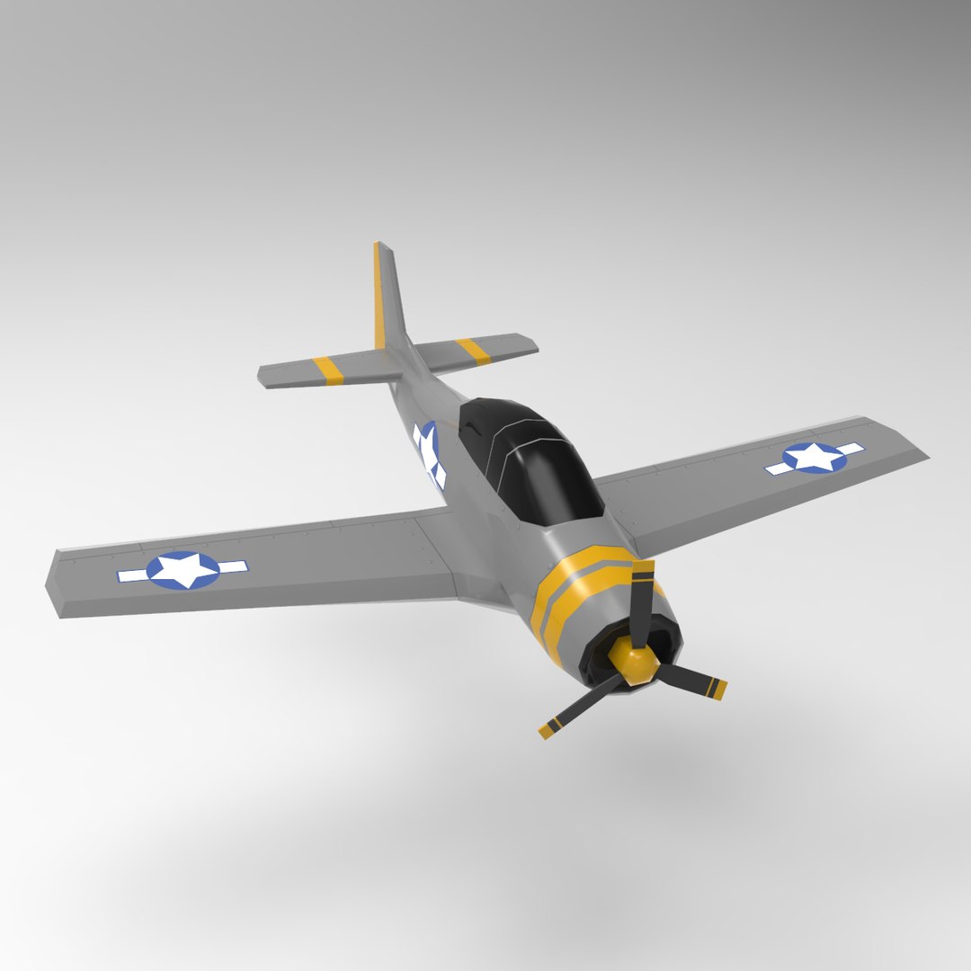 Ww2 Airplane - Military 3D Model - TurboSquid 1275161
