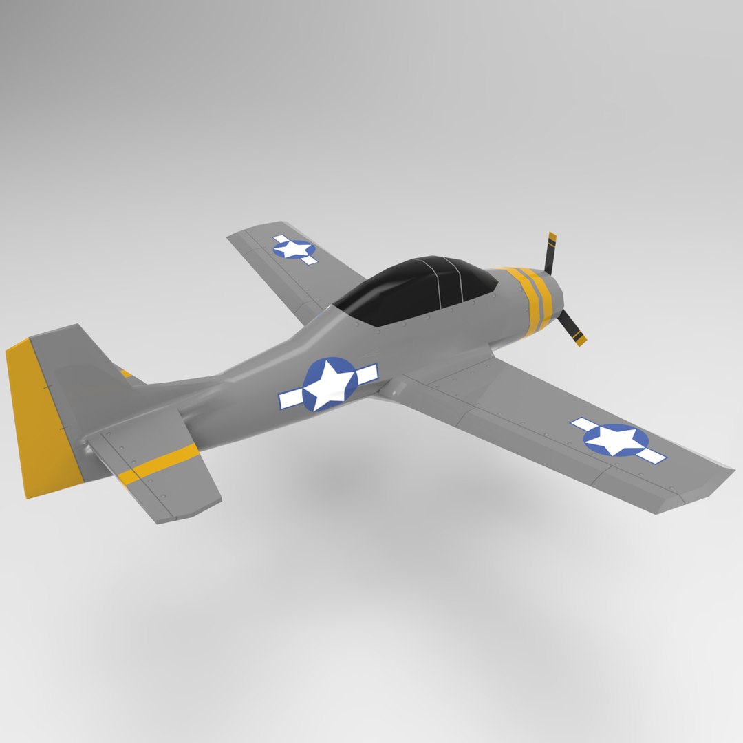 Ww2 Airplane - Military 3D Model - TurboSquid 1275161